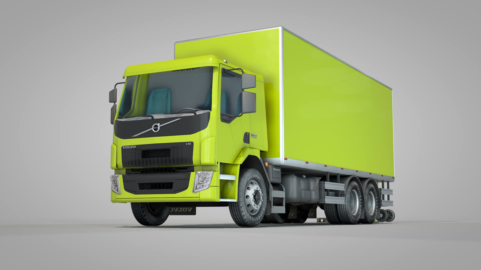 Volvo Truck Box - 3D Model by renatodalle