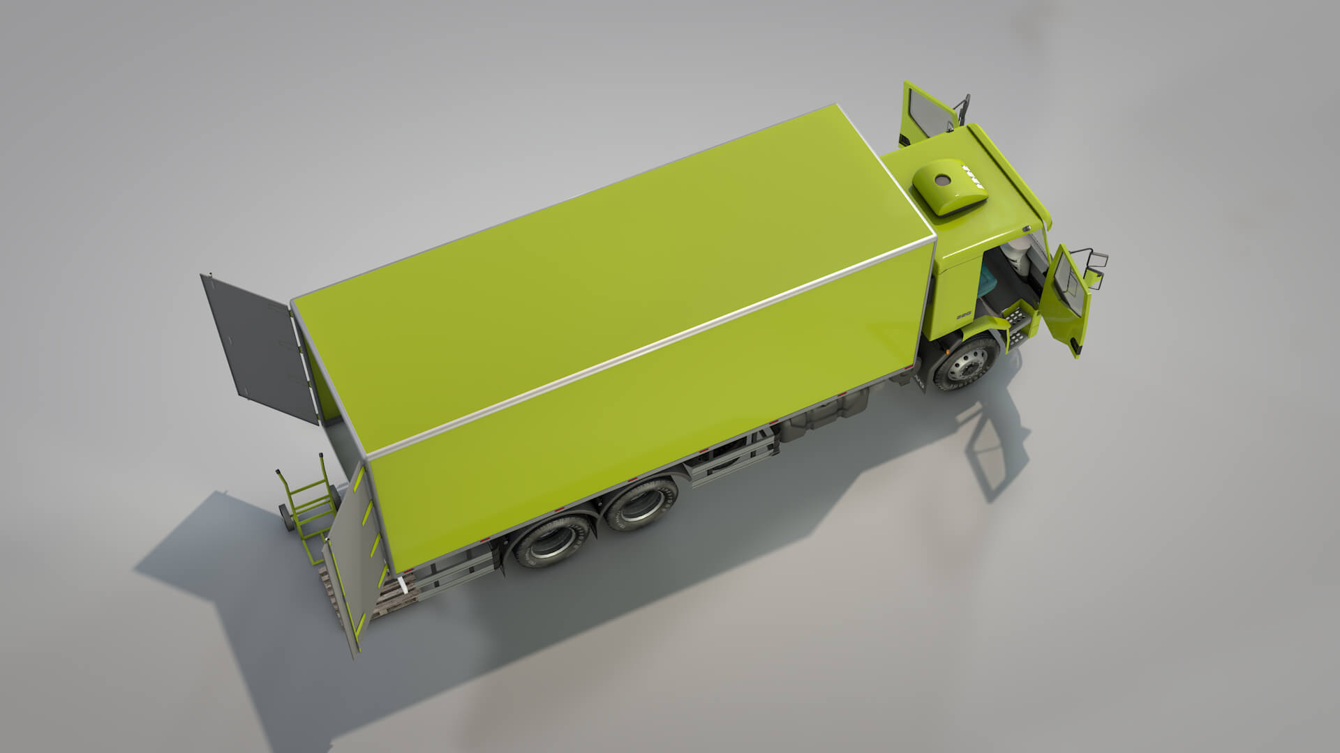 Volvo Truck Box - 3D Model by renatodalle