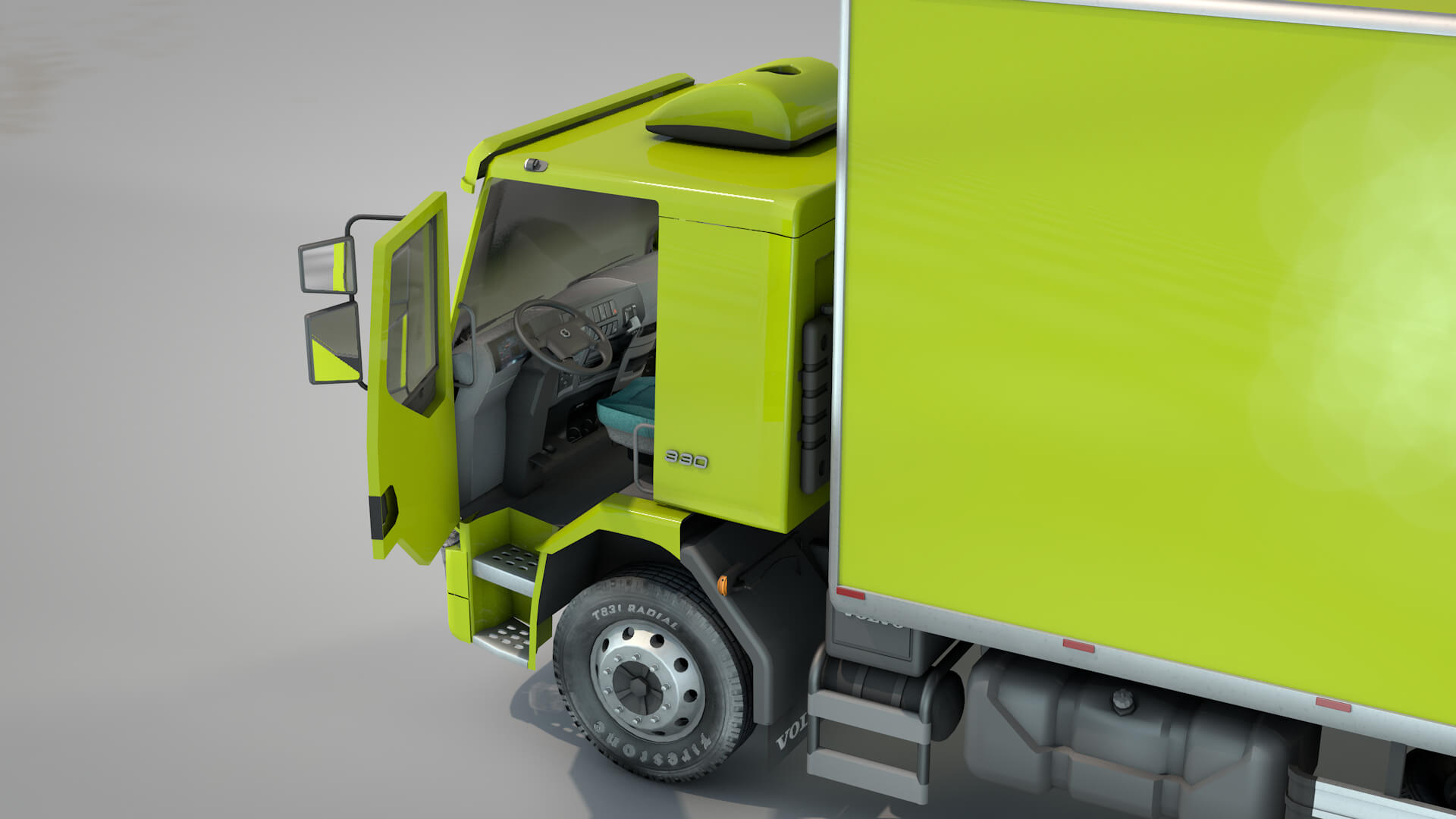 Volvo Truck Box - 3D Model by renatodalle