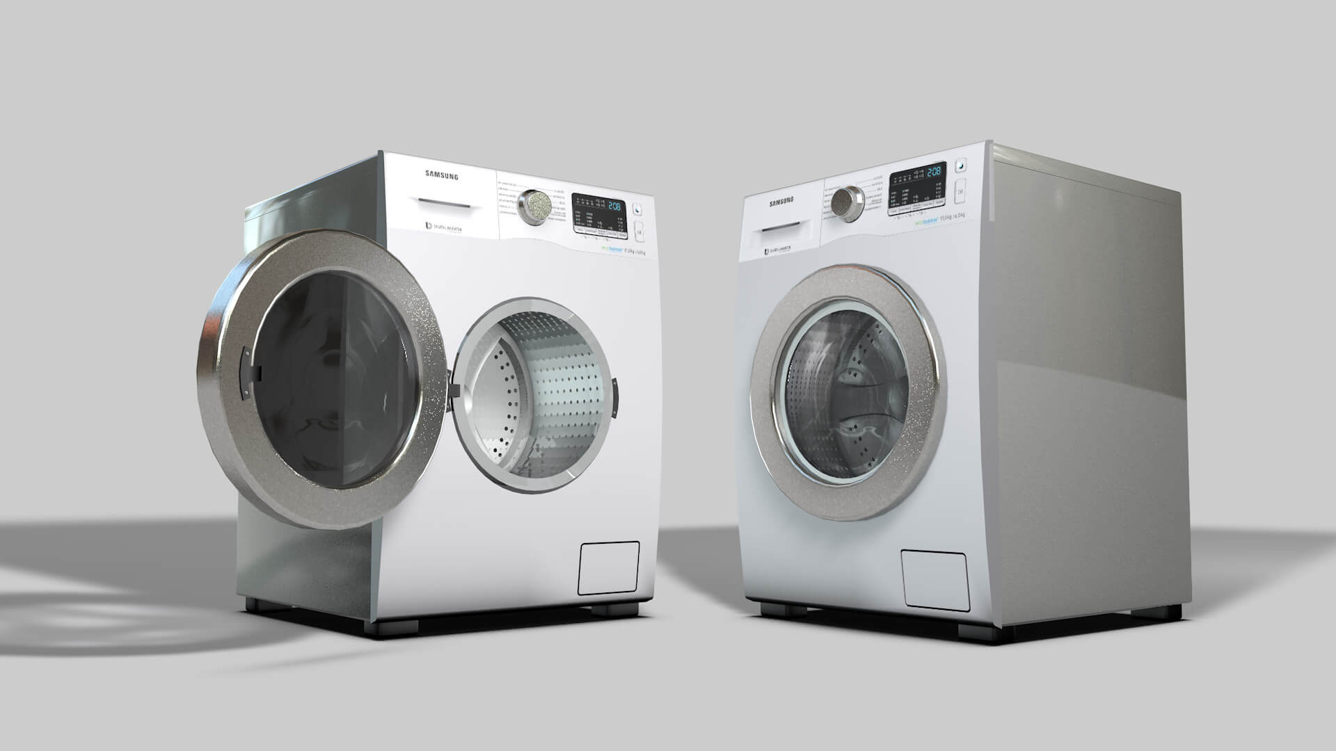 Washing Machine Sams - 3D Model by renatodalle