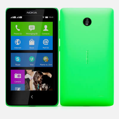 Nokia X Green - 3D Model by RenDer Here
