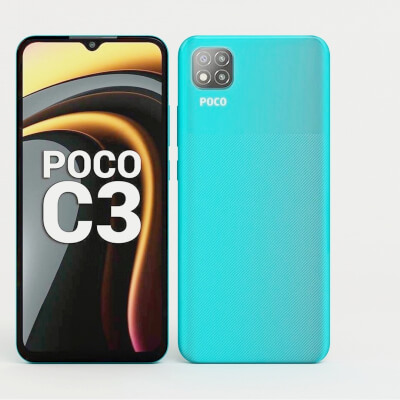 Xiaomi Poco C3 - 3D Model by RenDer Here