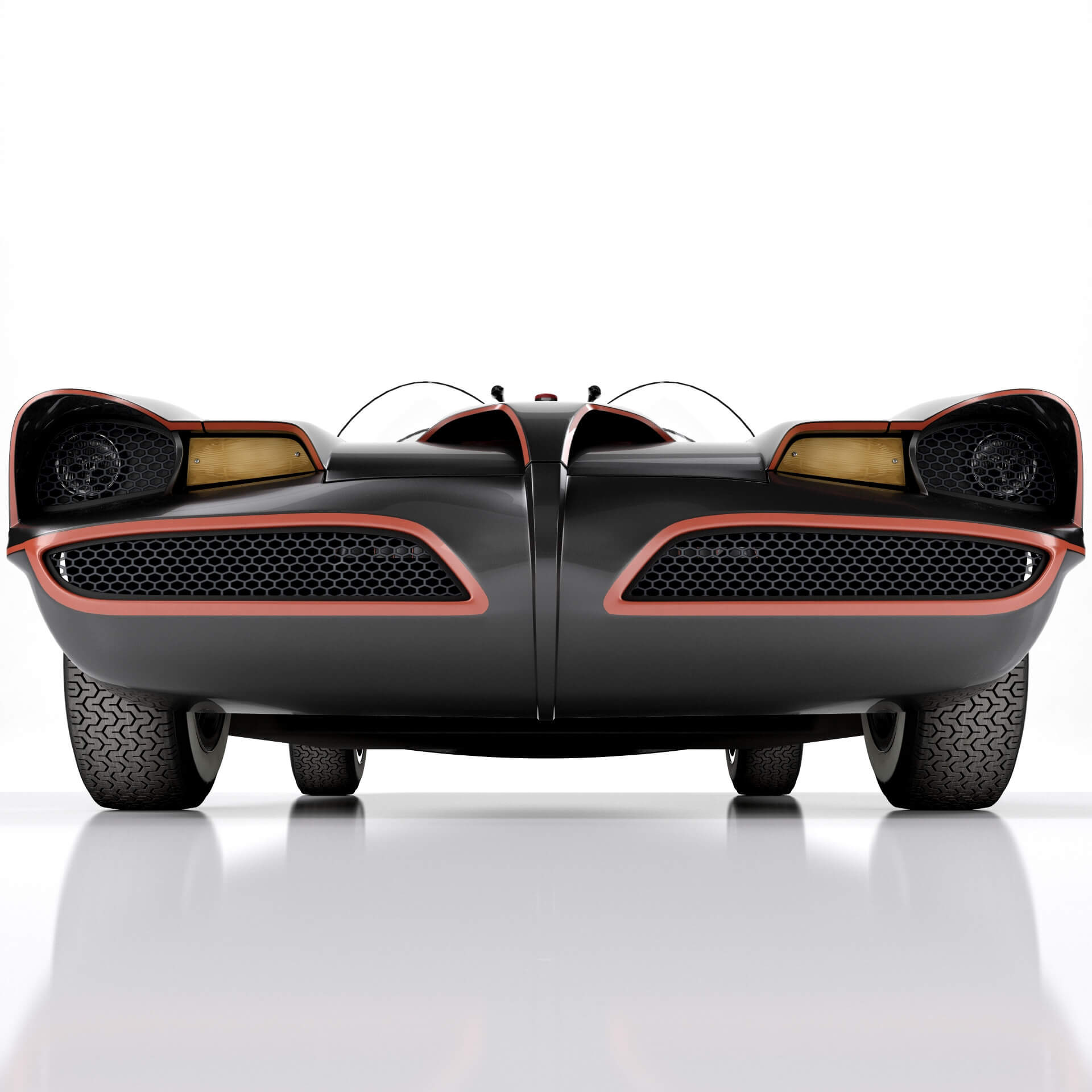 Batmobile 1966 - 3D Model by RenderBlade