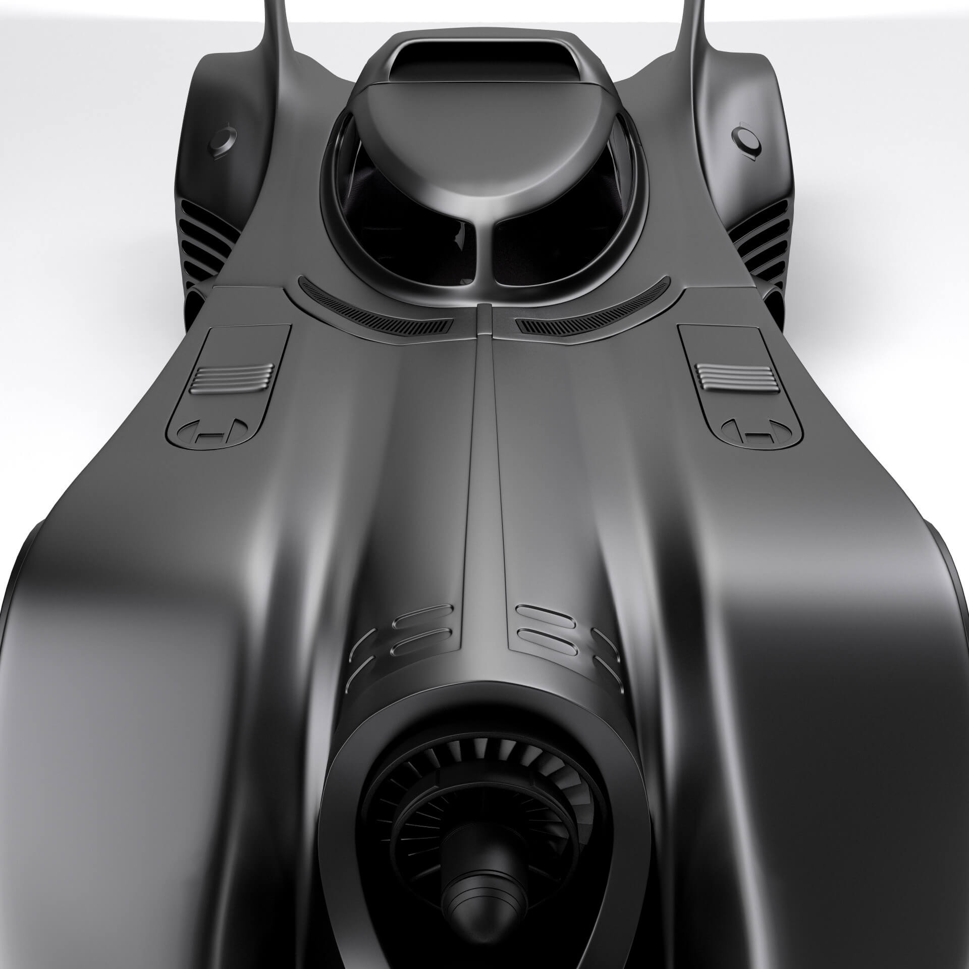 Batmobile 1989 - 3D Model by RenderBlade