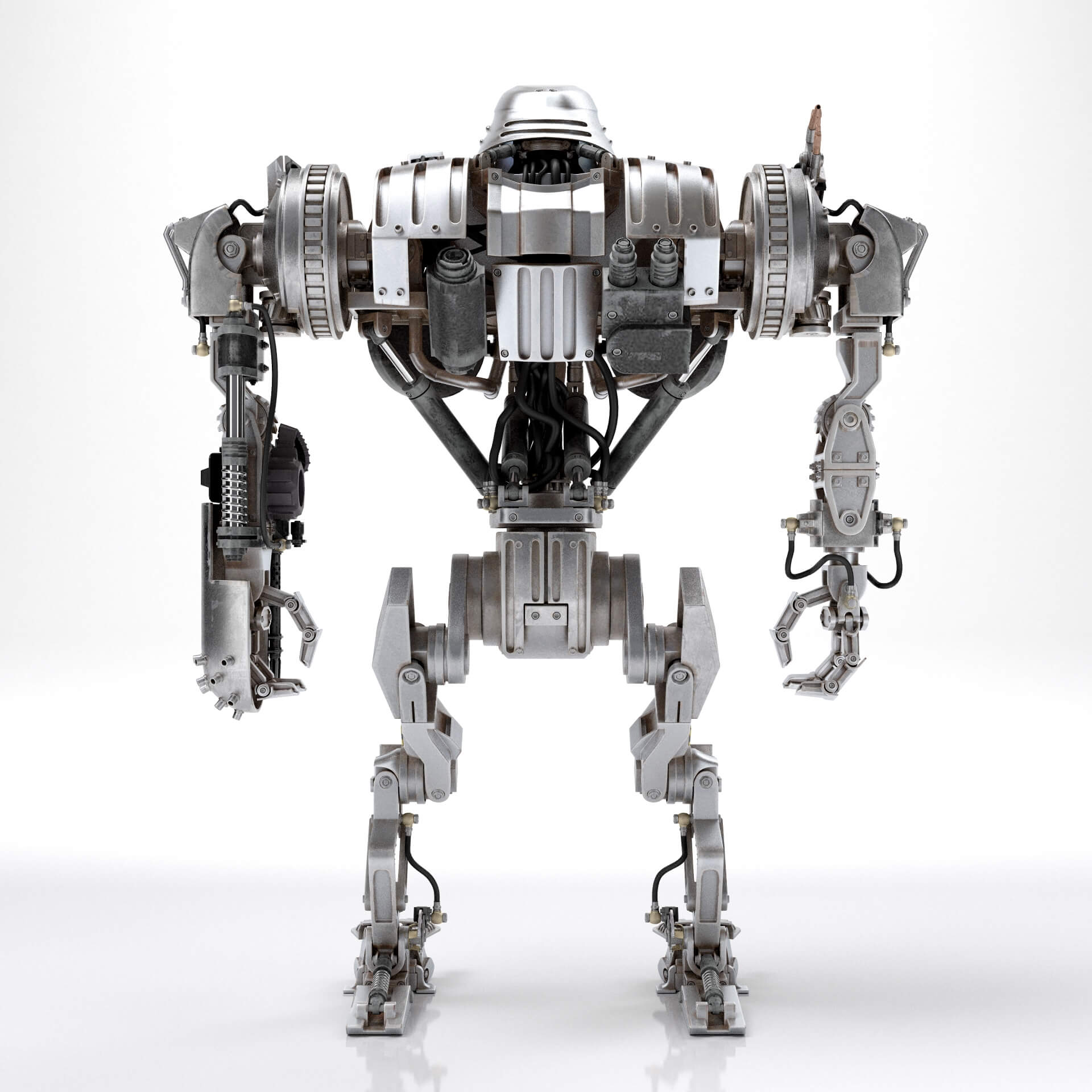 Cain RoboCop 2 Movie 1990 - 3D Model by RenderBlade