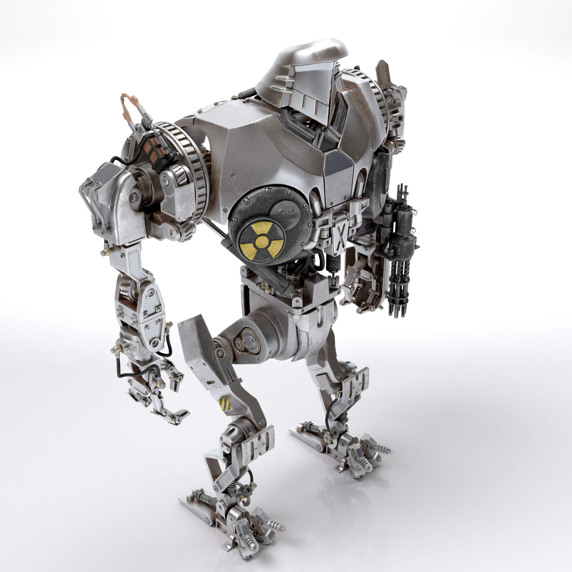 Cain RoboCop 2 Movie 1990 - 3D Model by RenderBlade