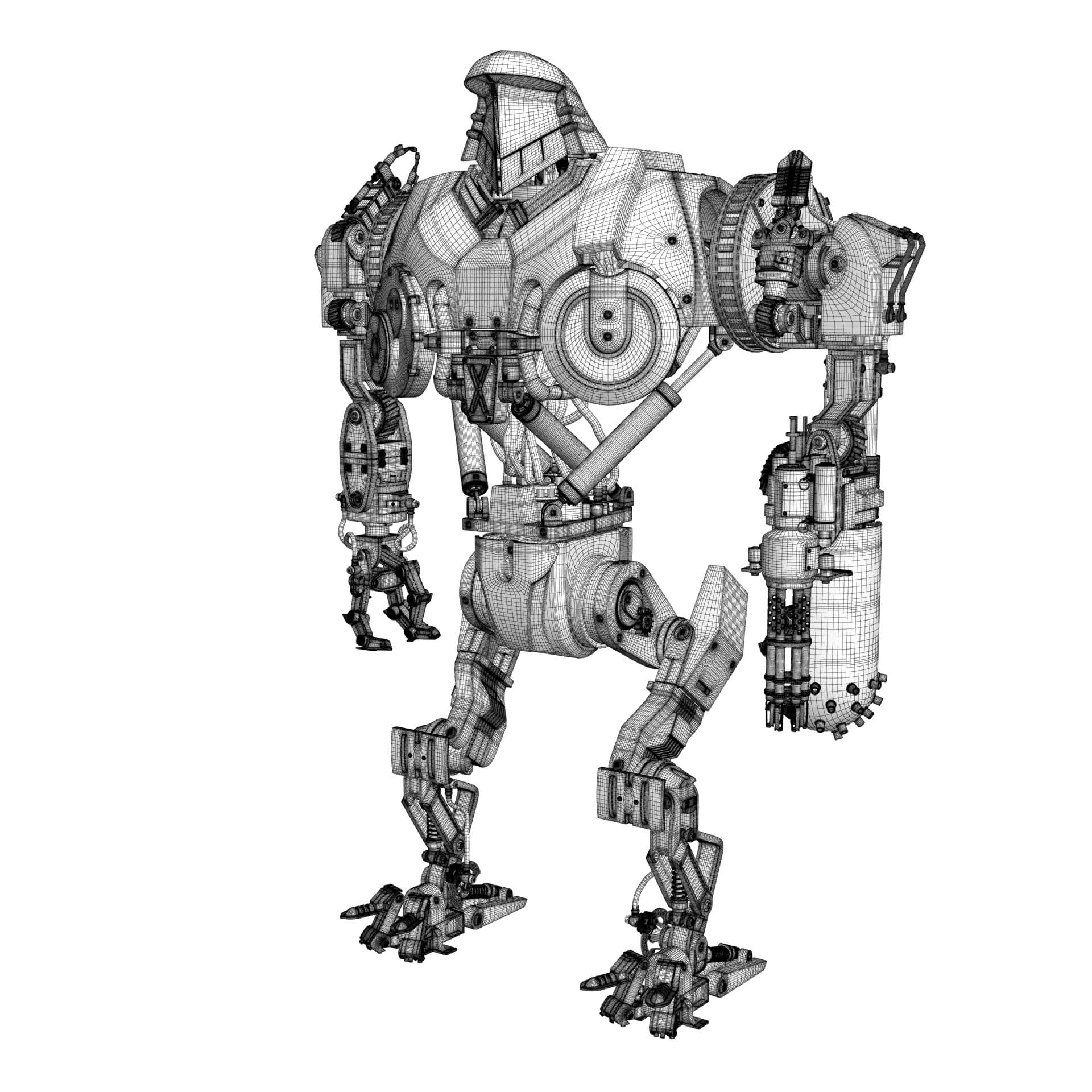 Cain RoboCop 2 Movie 1990 - 3D Model by RenderBlade