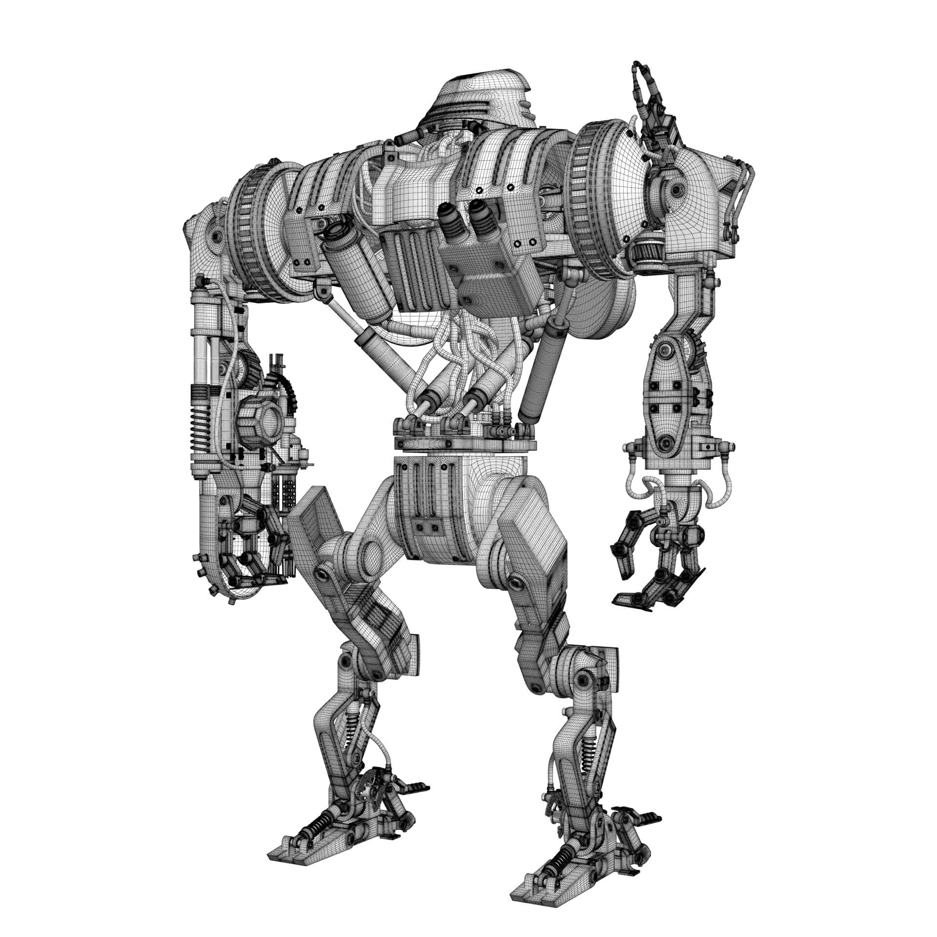 Cain RoboCop 2 Movie 1990 - 3D Model by RenderBlade