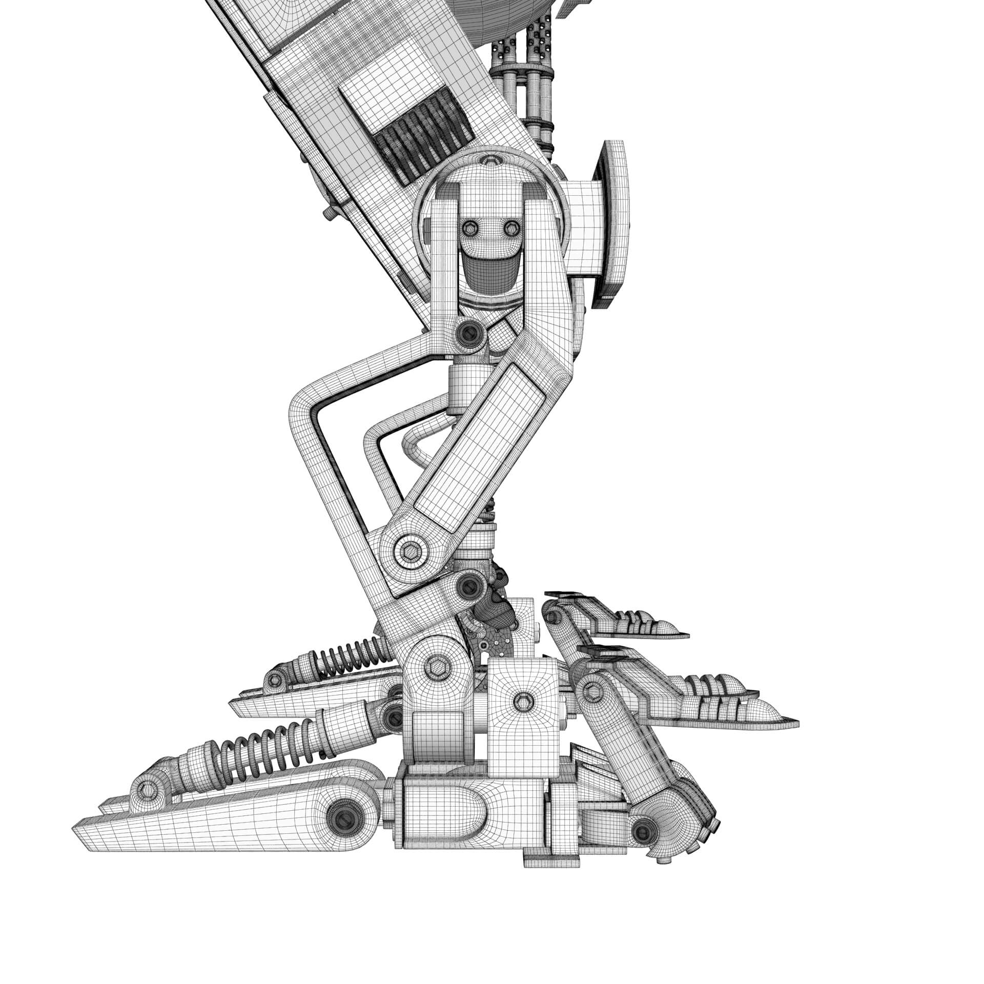 Cain RoboCop 2 Movie 1990 - 3D Model by RenderBlade