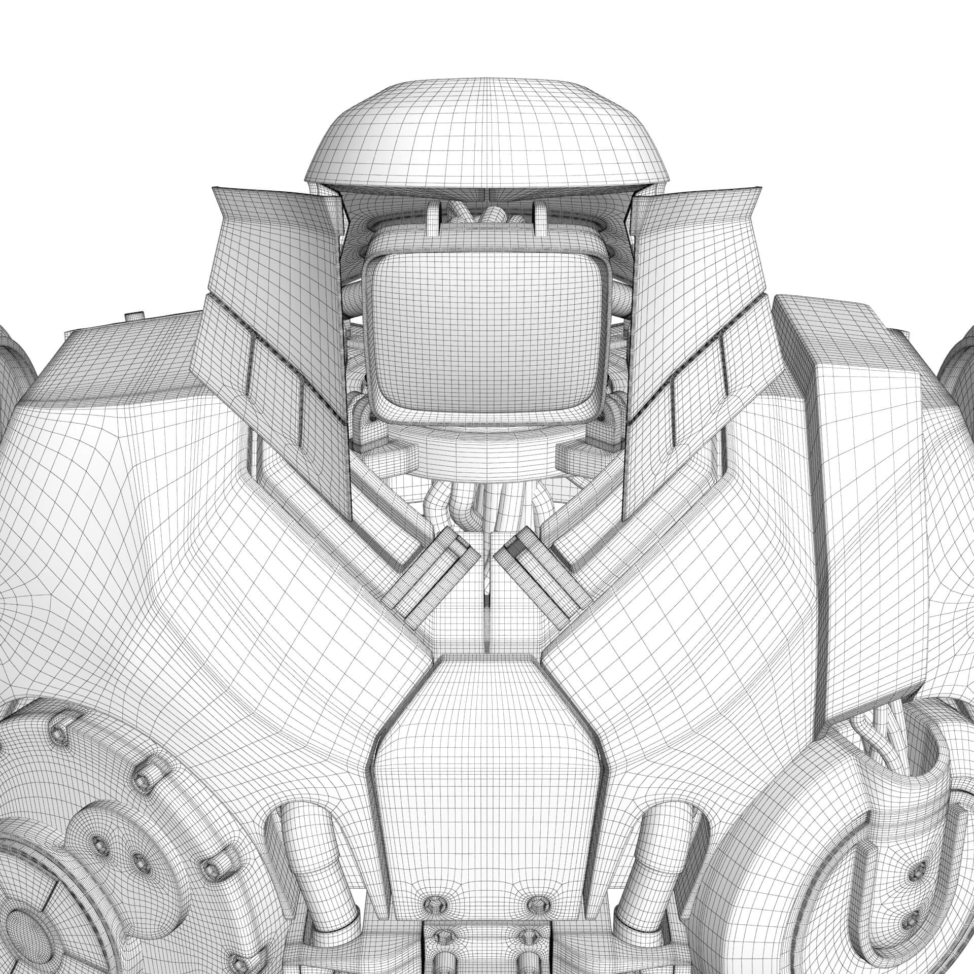 Cain RoboCop 2 Movie 1990 - 3D Model by RenderBlade