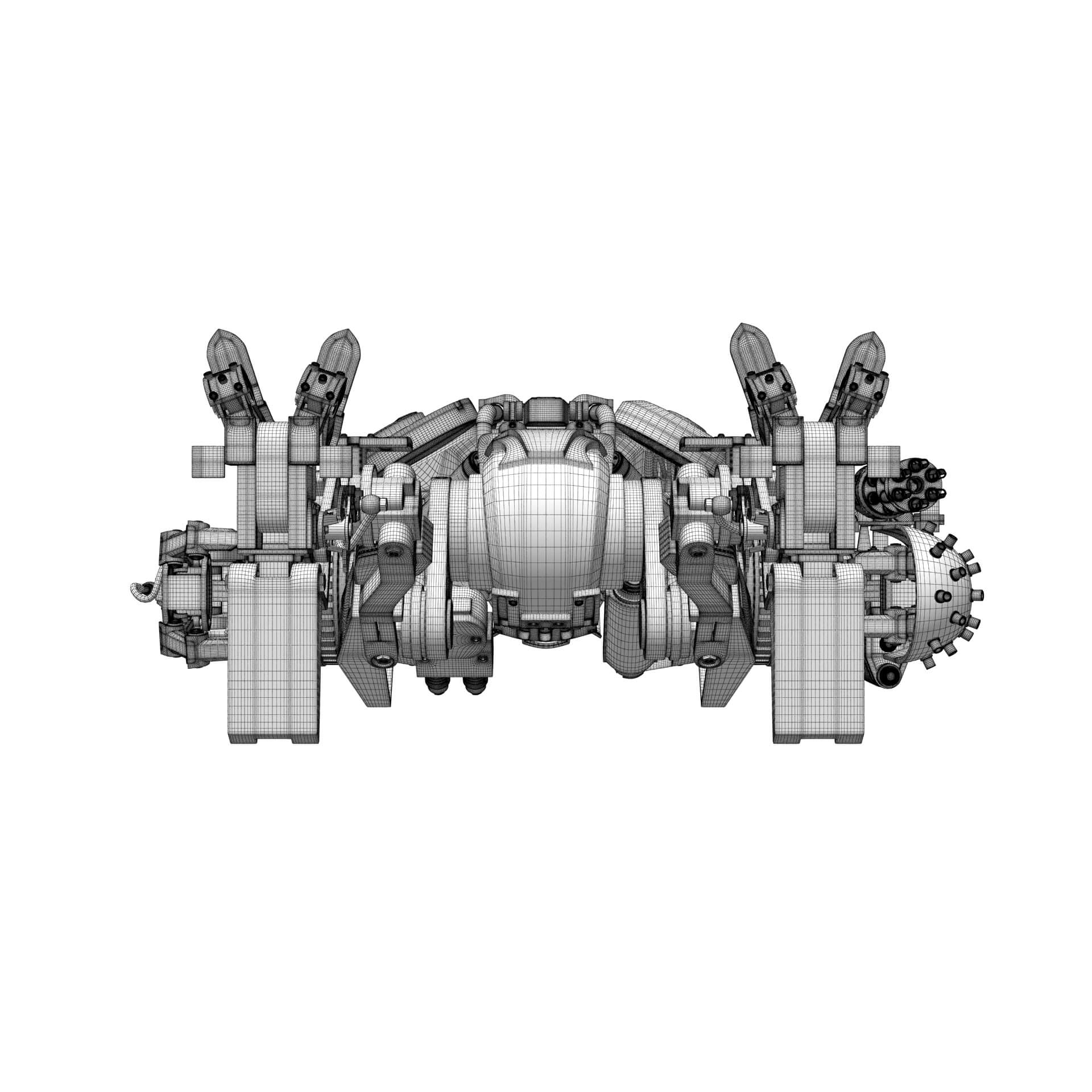 Cain RoboCop 2 Movie 1990 - 3D Model by RenderBlade