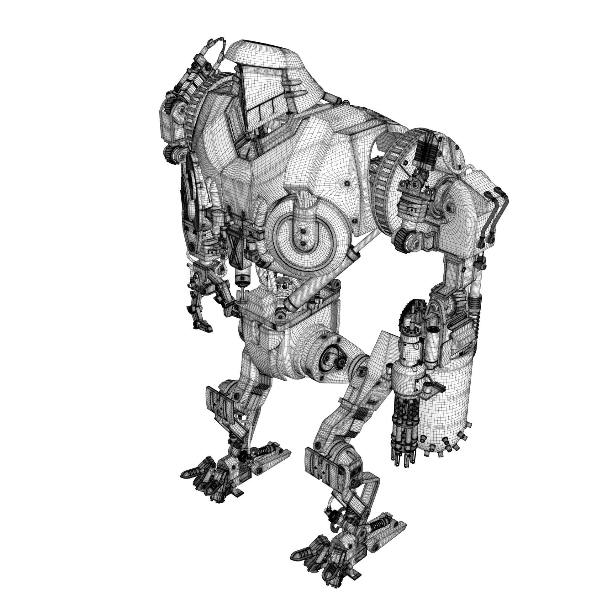 Cain RoboCop 2 Movie 1990 - 3D Model by RenderBlade