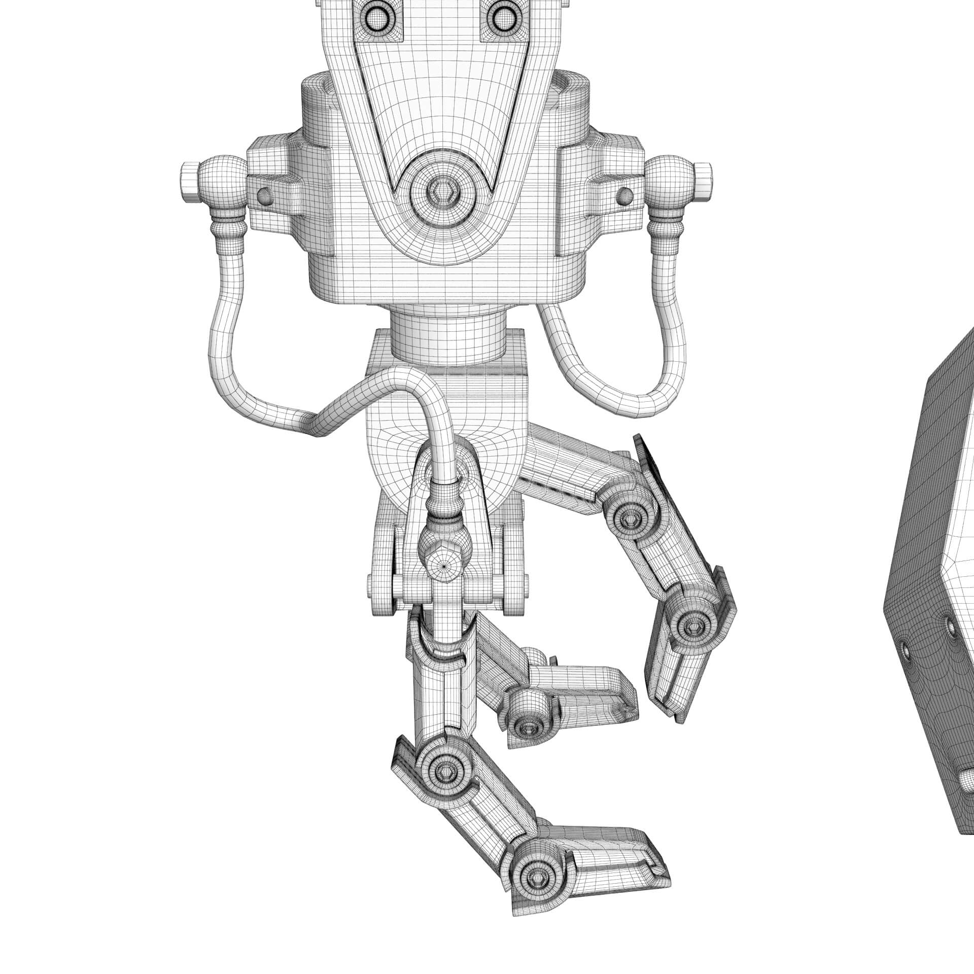 Cain RoboCop 2 Movie 1990 - 3D Model by RenderBlade