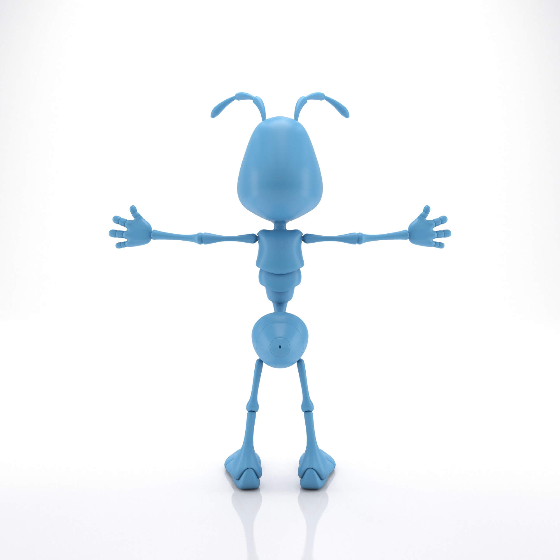Cartoon Ant 3D Model by RenderBlade