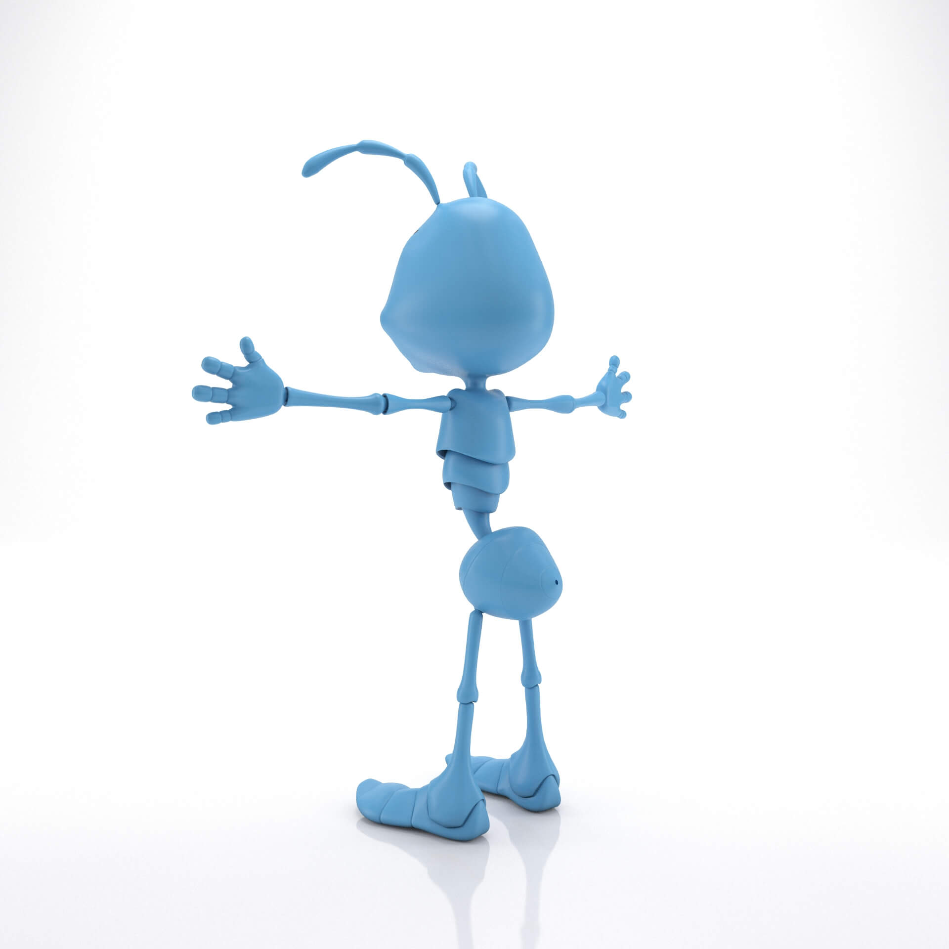 Cartoon Ant 3D Model by RenderBlade