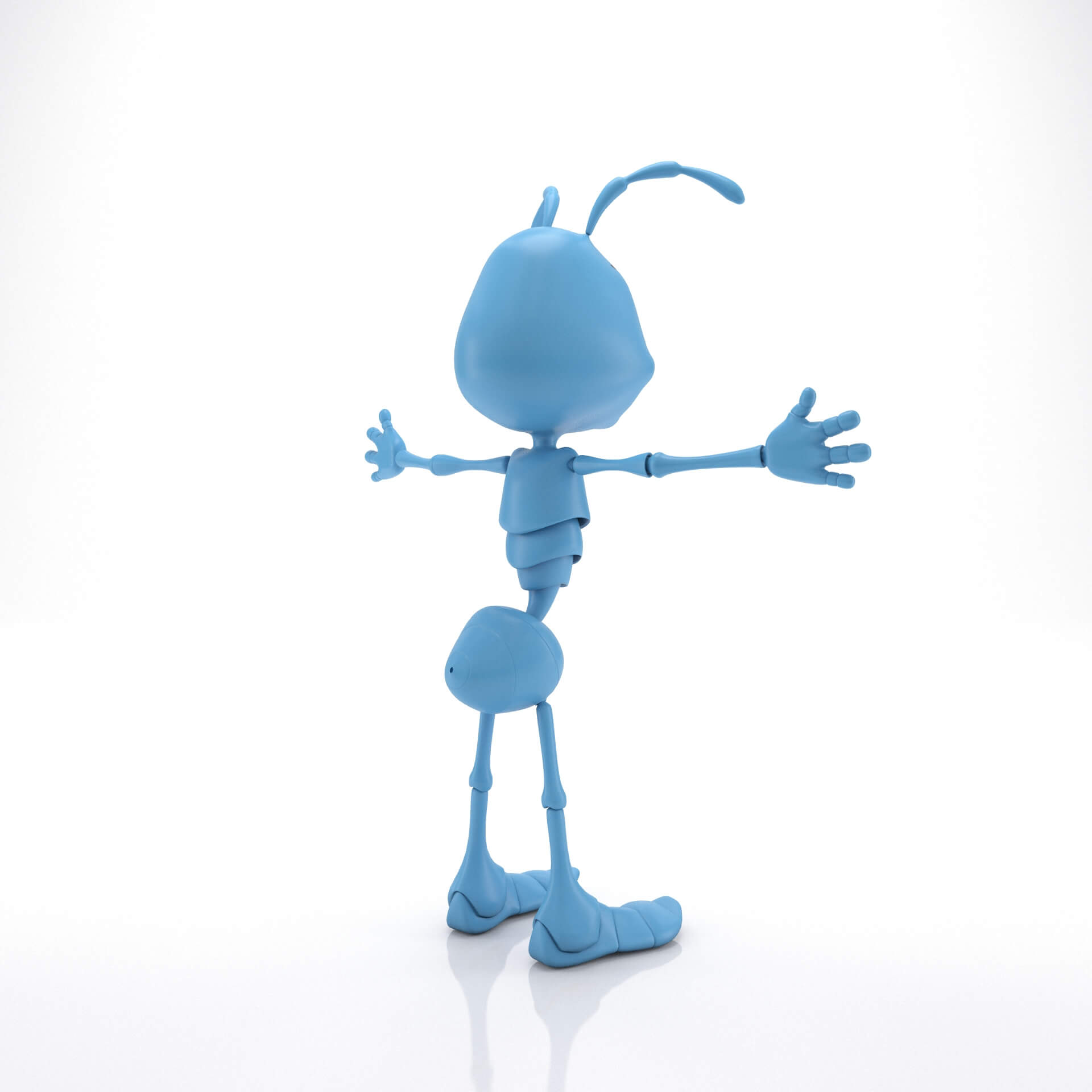 Cartoon Ant 3D Model by RenderBlade