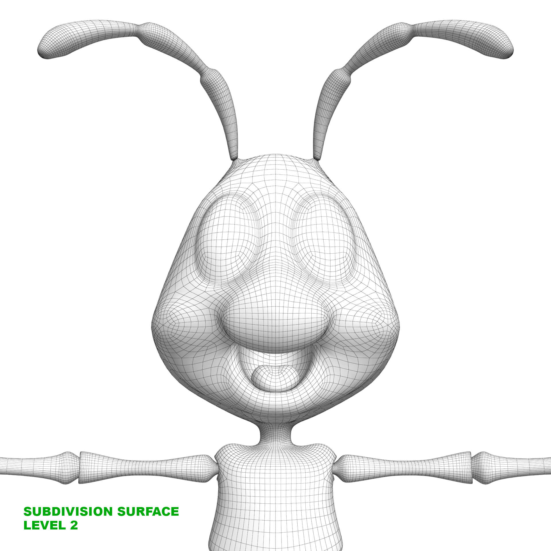 Cartoon Ant 3D Model by RenderBlade