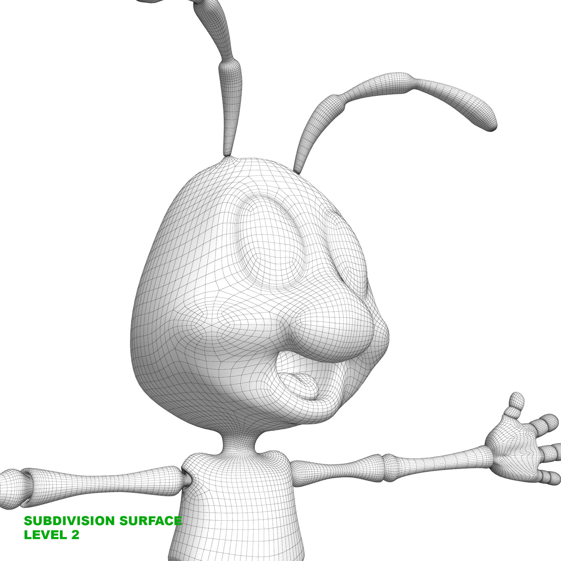 Cartoon Ant 3D Model by RenderBlade