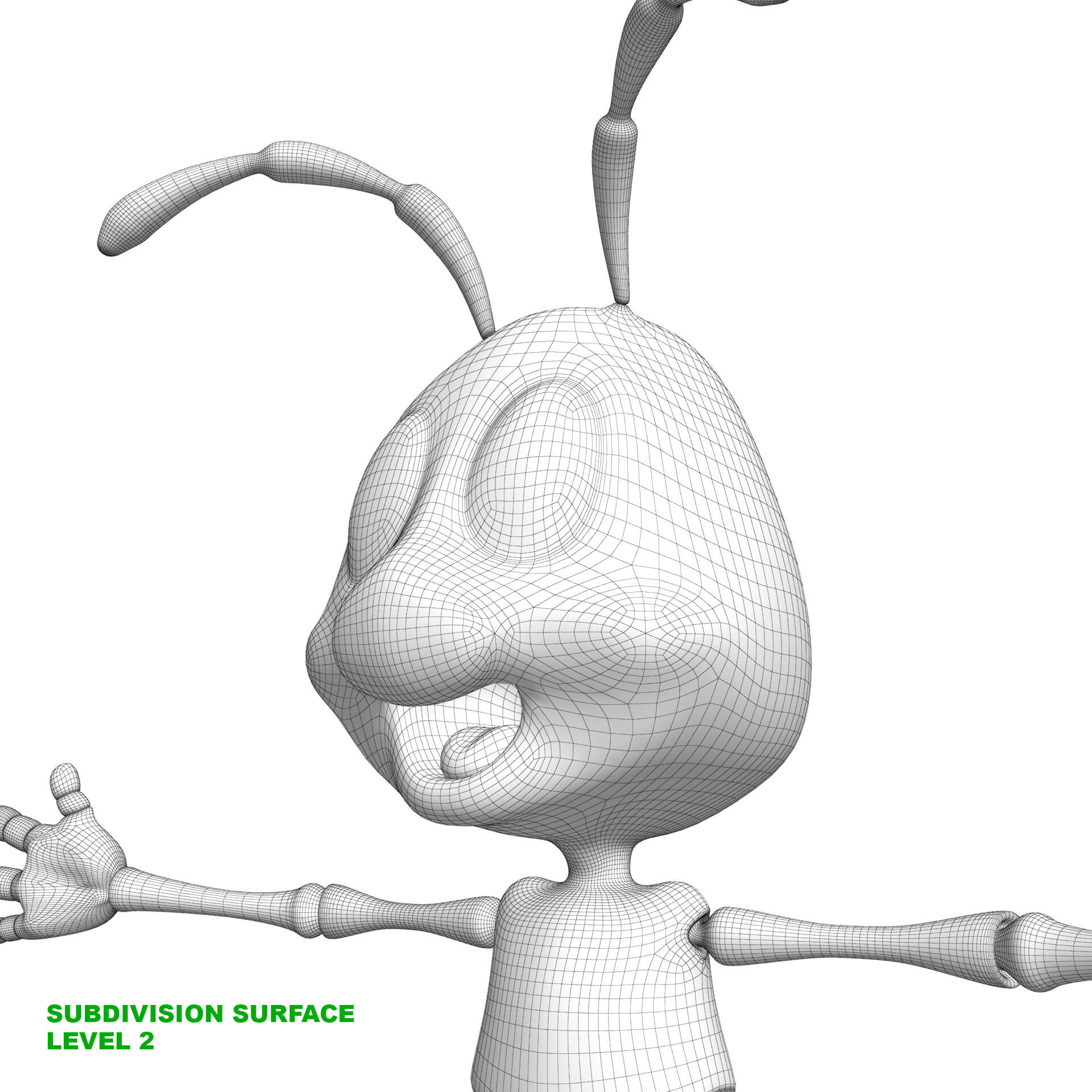 Cartoon Ant 3D Model by RenderBlade