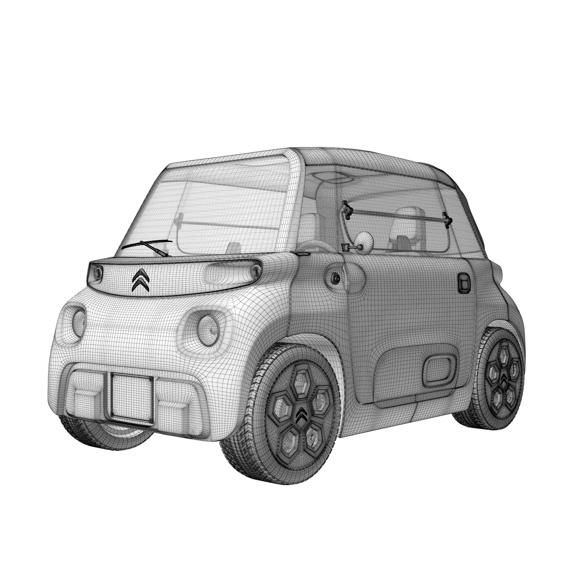 Citroen Ami 2021 - 3D Model by RenderBlade