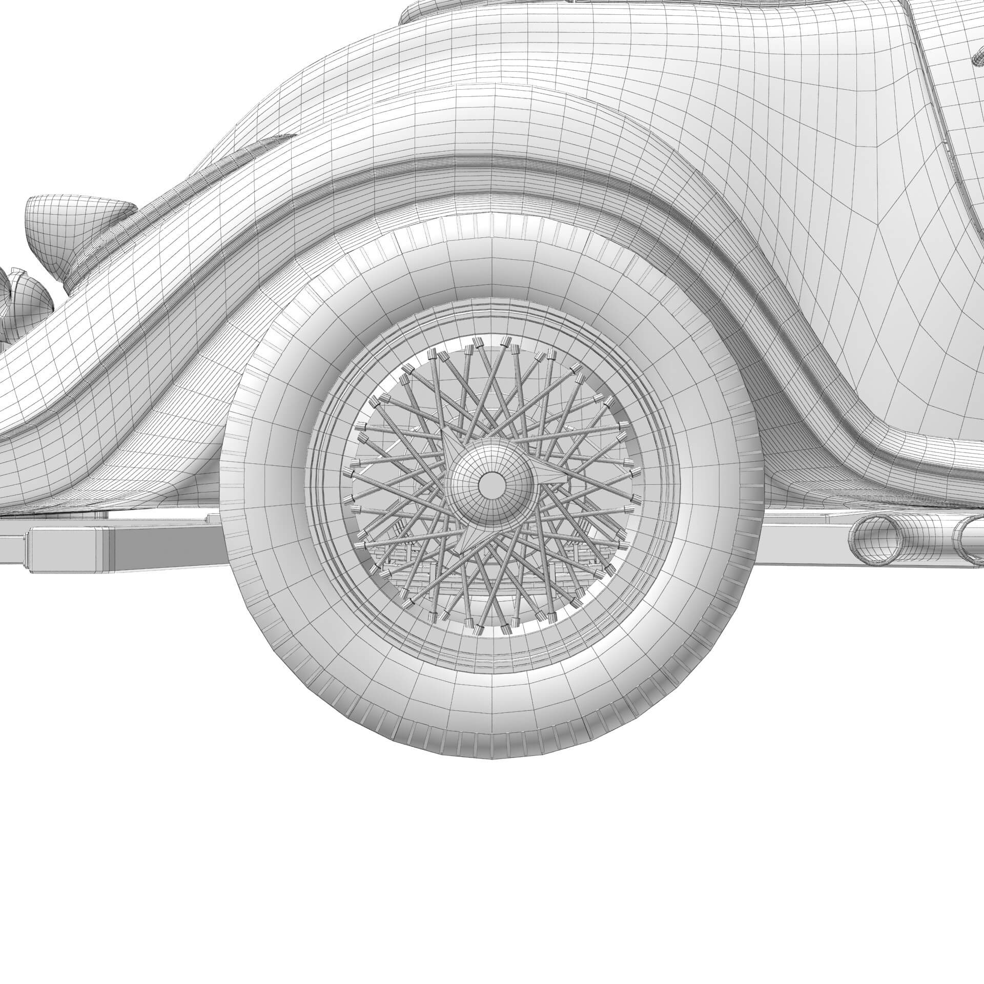 Classic Old Car 3D Model By RenderBlade classic-old-car-3d-model-by-renderblade