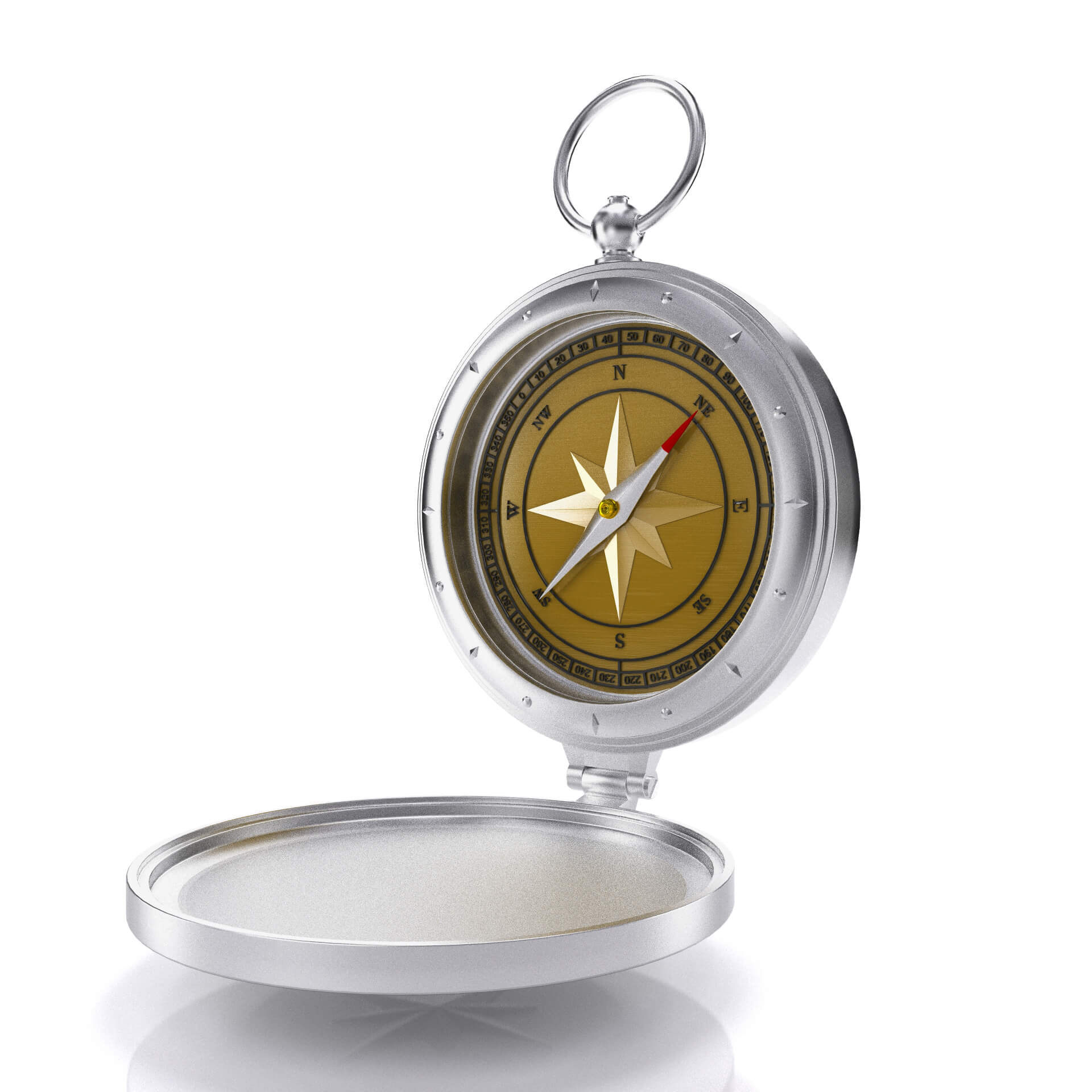 Navigation compass - 3D Model by RenderBlade