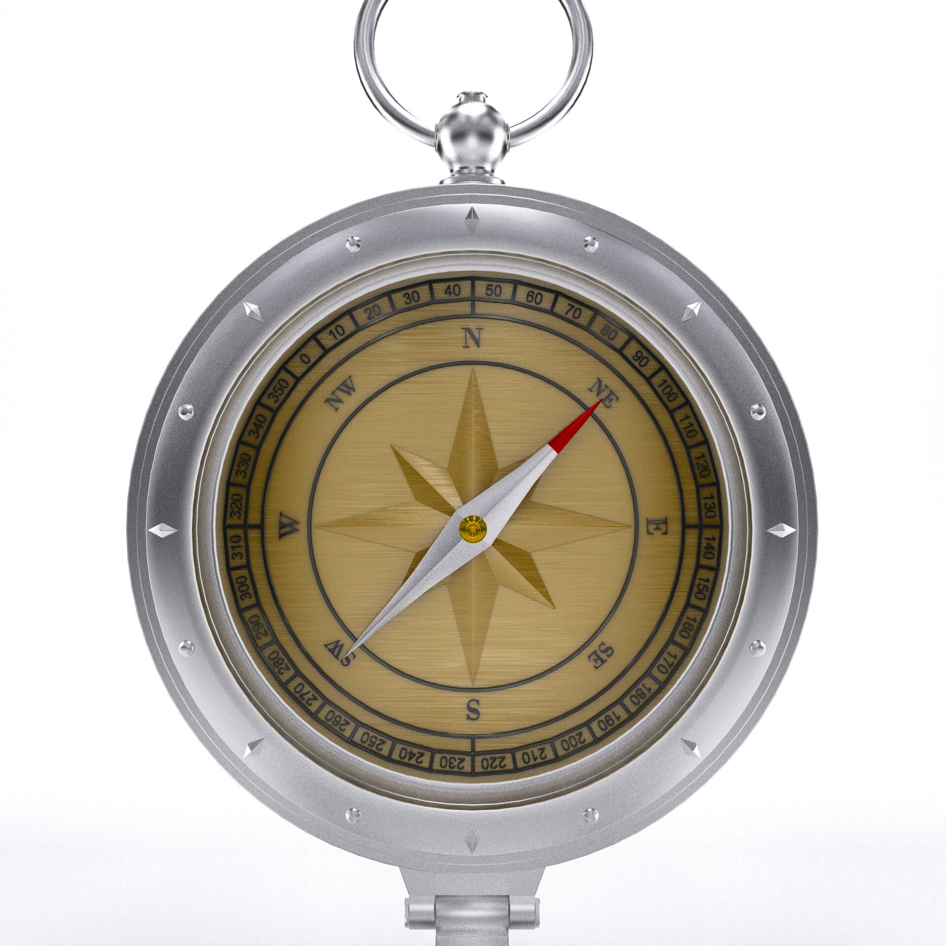 Navigation compass - 3D Model by RenderBlade