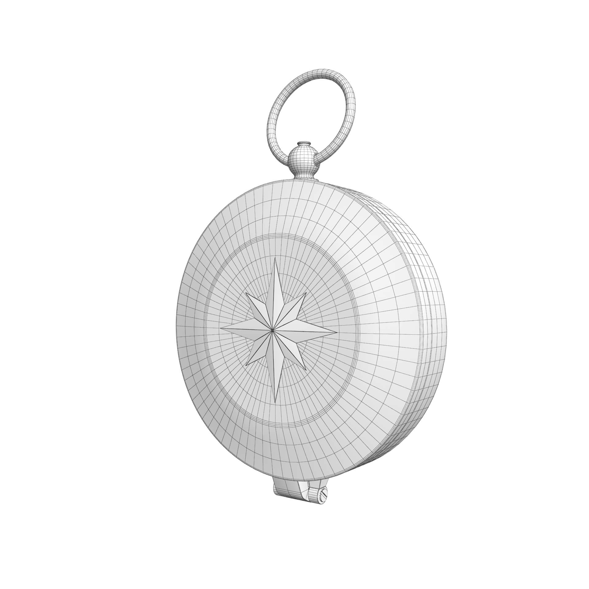 Navigation compass - 3D Model by RenderBlade