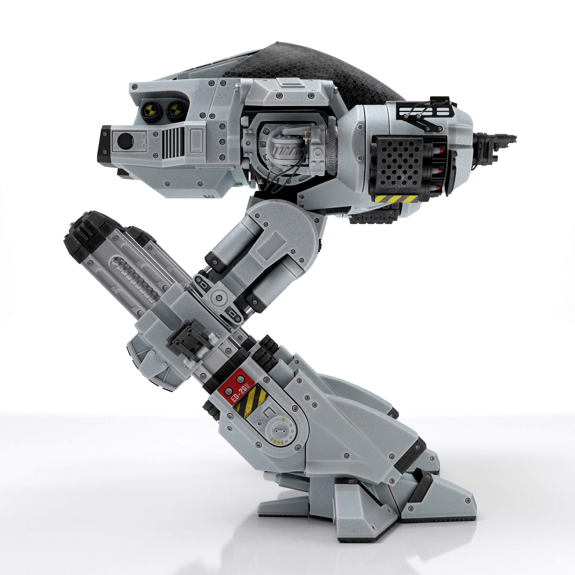 ED 209 OCP RoboCop Movie 1987 - 3D Model by RenderBlade