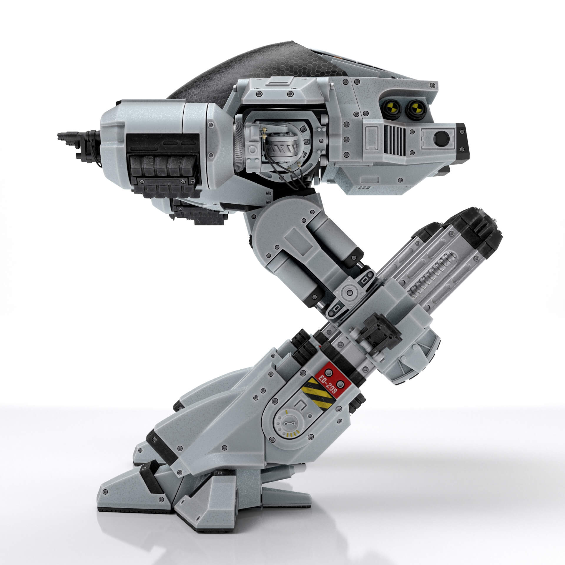 ED 209 OCP RoboCop Movie 1987 - 3D Model by RenderBlade