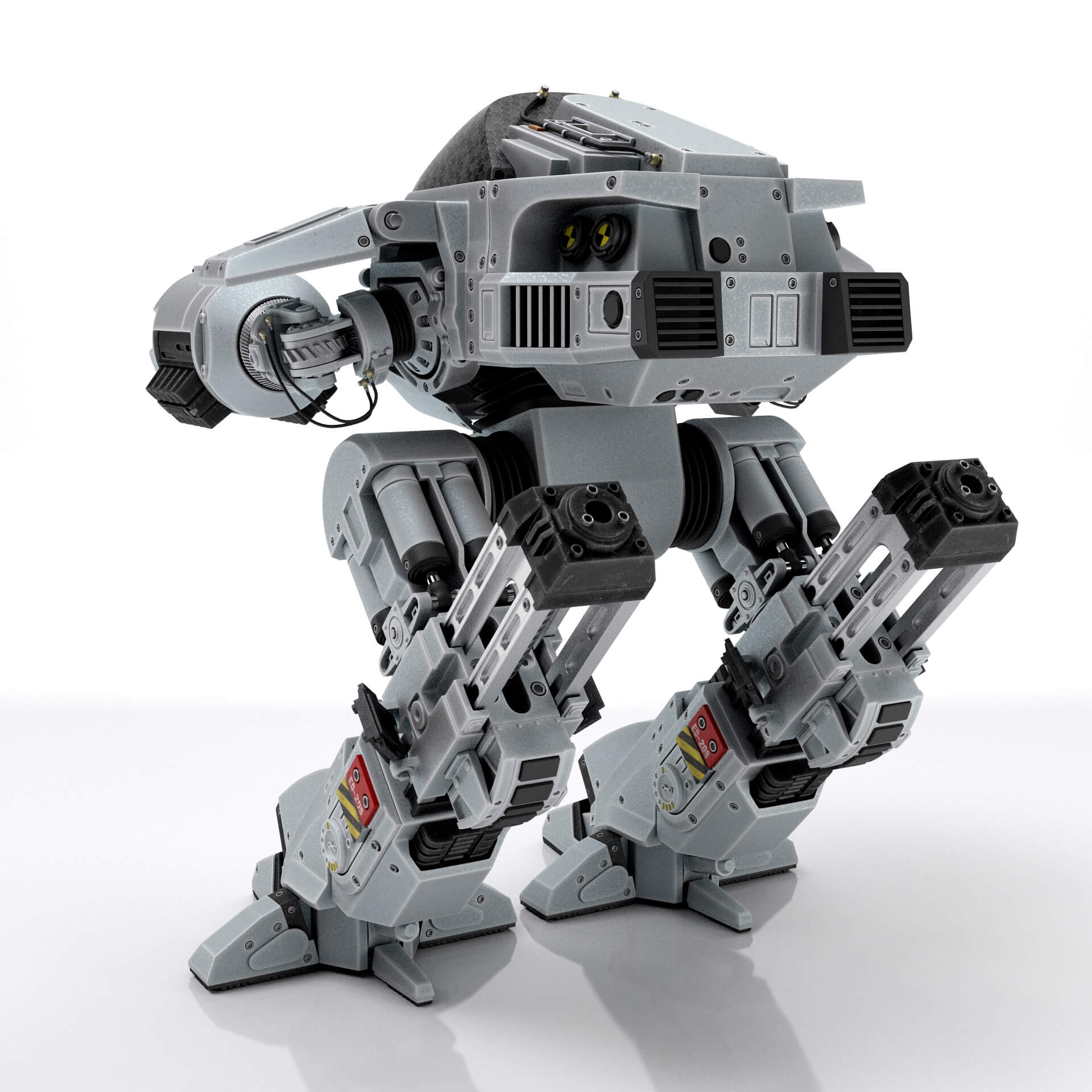 ED 209 OCP RoboCop Movie 1987 - 3D Model by RenderBlade