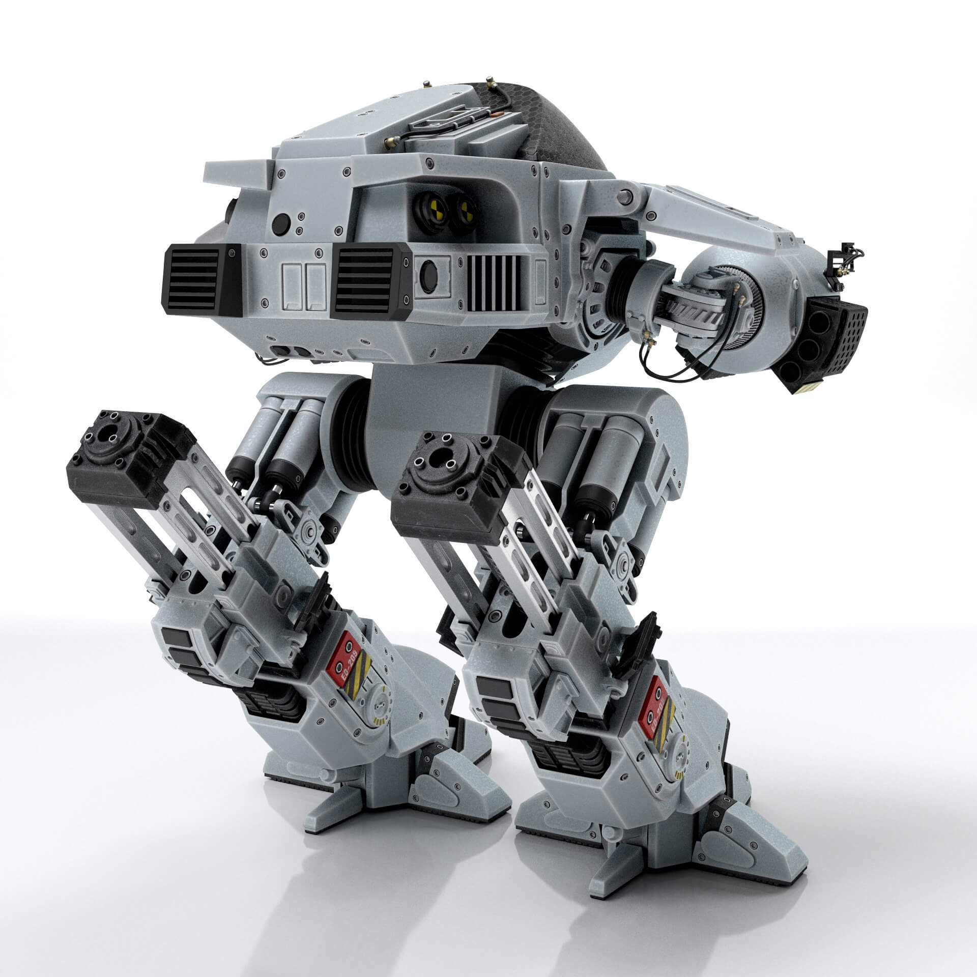 ED 209 OCP RoboCop Movie 1987 - 3D Model by RenderBlade