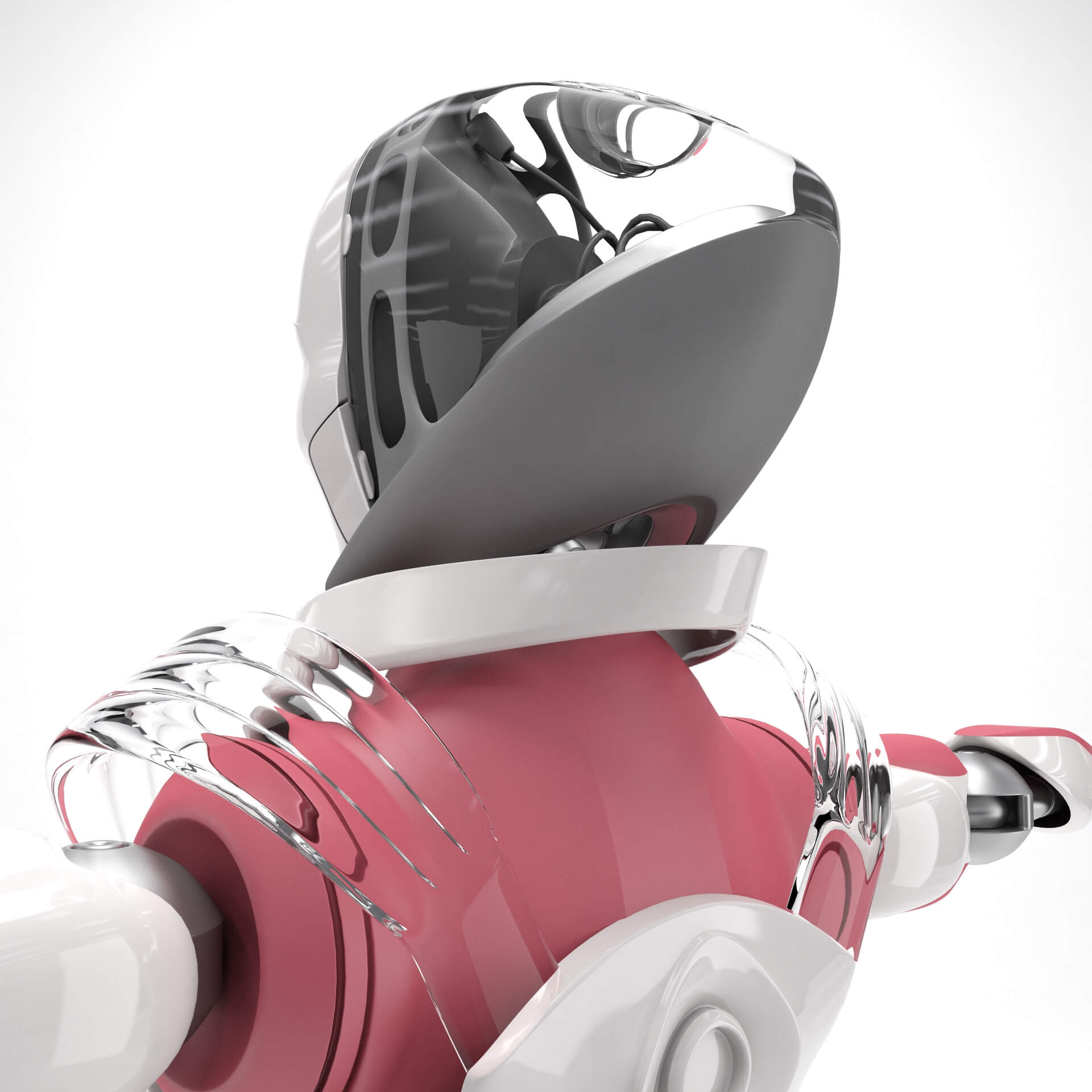 Female Android - 3D Model by RenderBlade