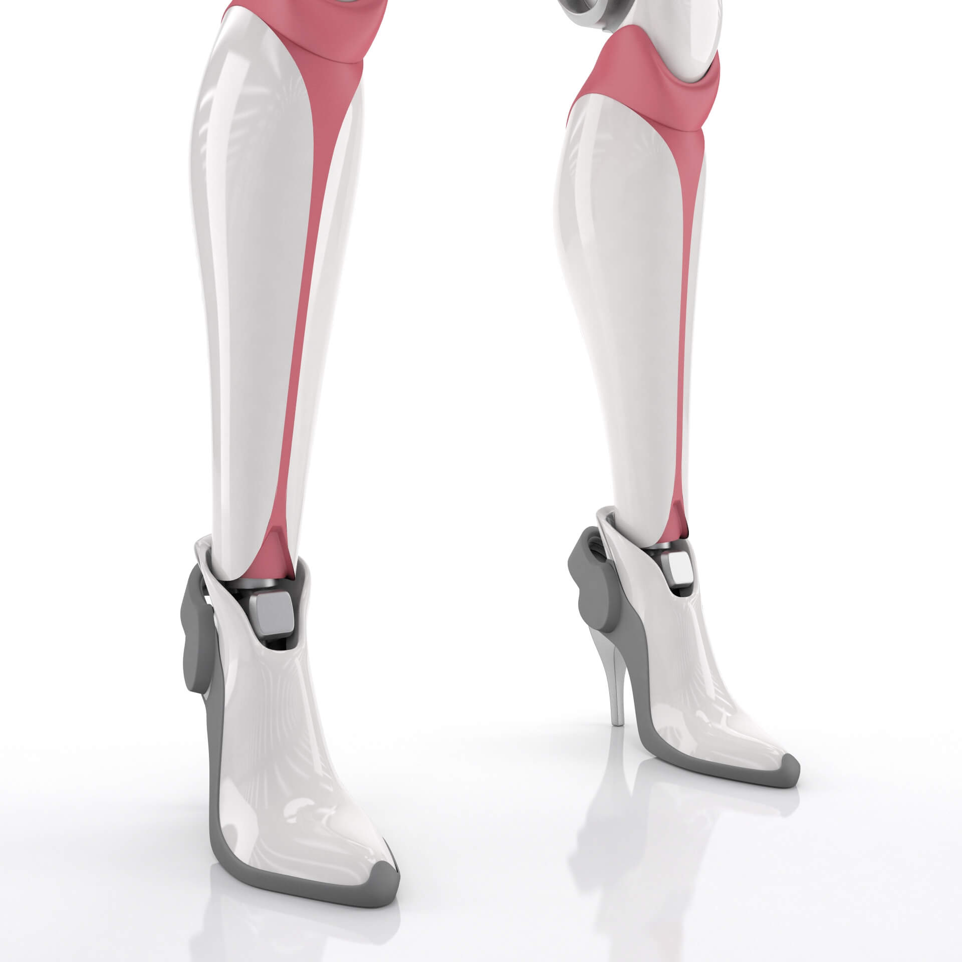 Female Android - 3D Model by RenderBlade