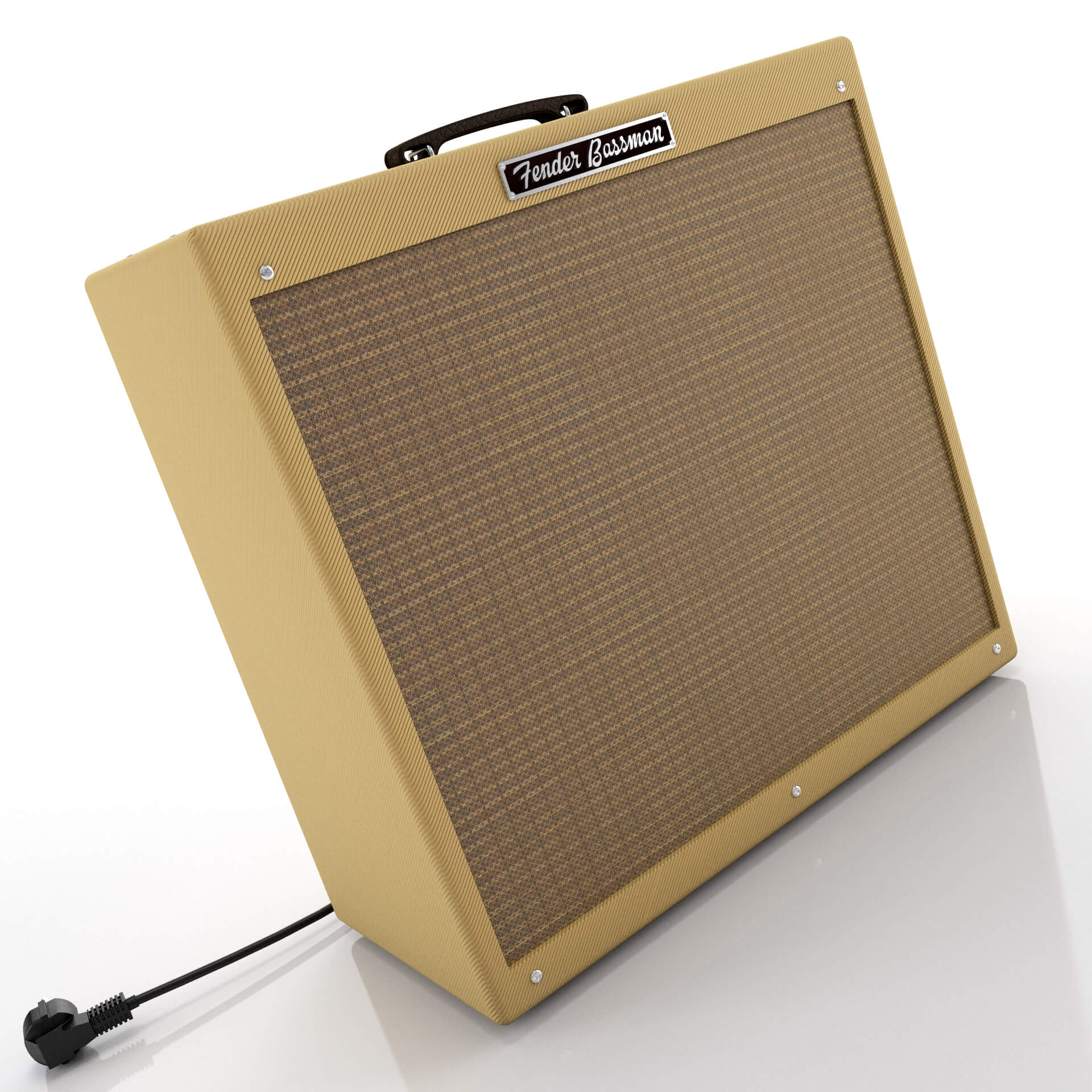Fender Bassman Amp - 3D Model by RenderBlade