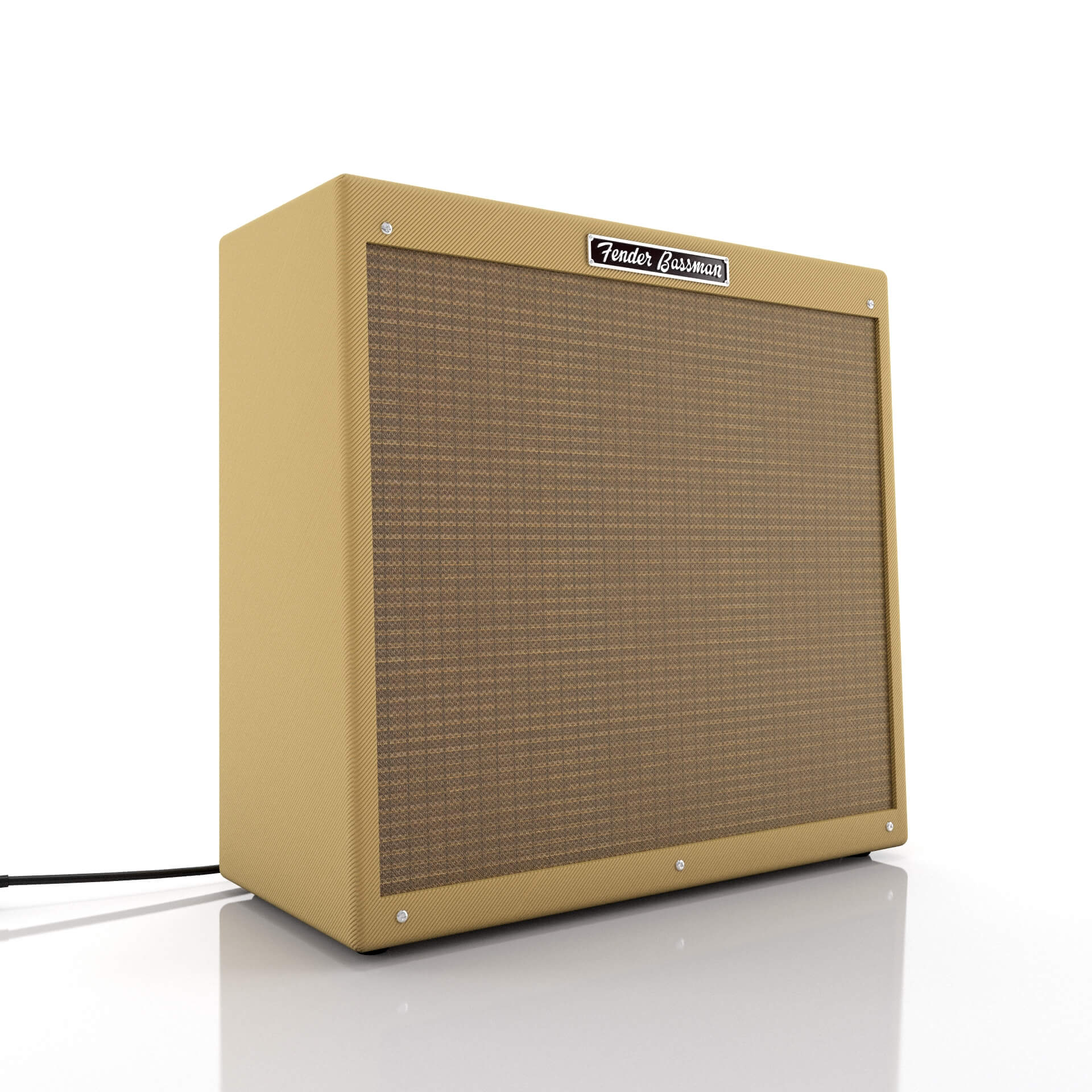 Fender Bassman Amp - 3D Model by RenderBlade