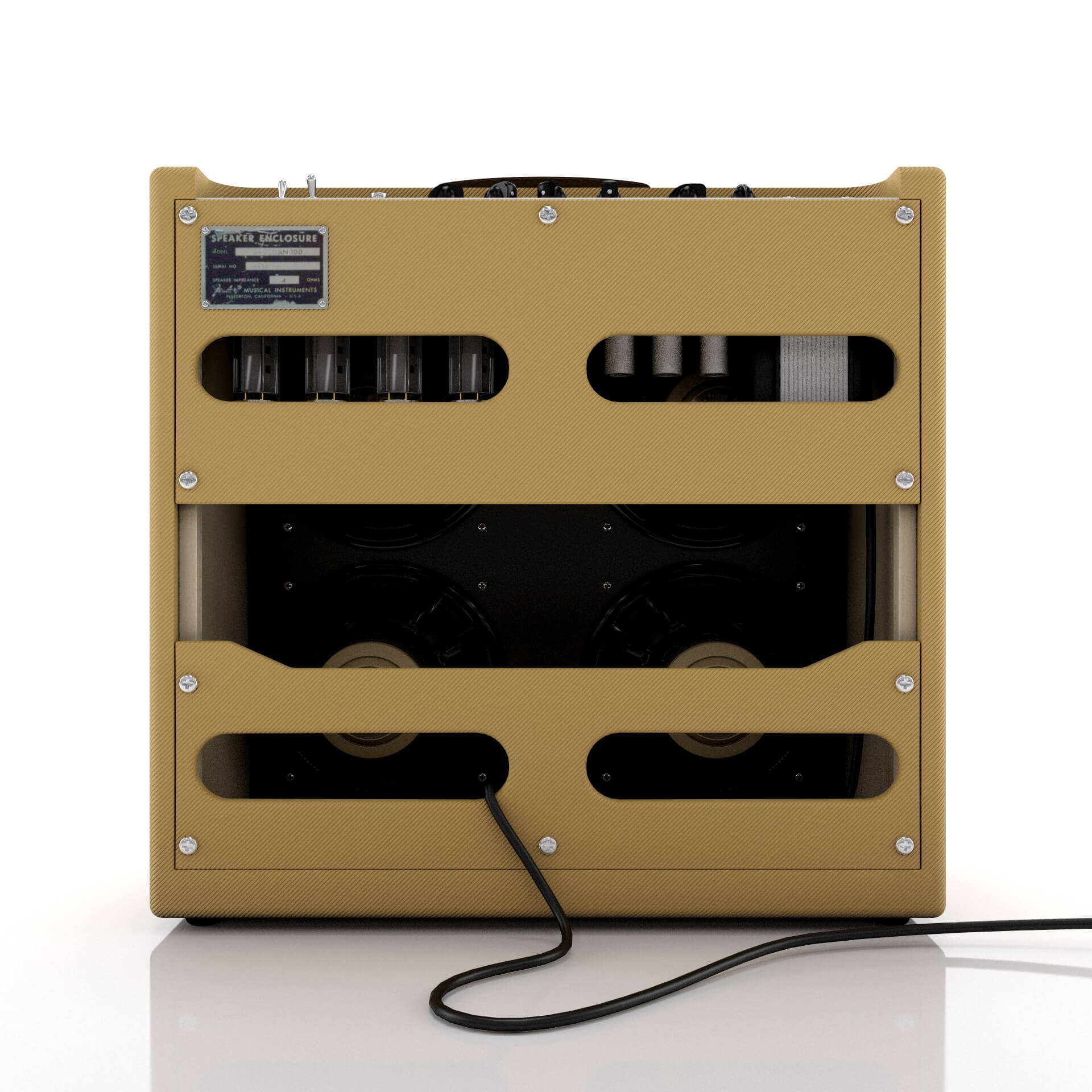 Fender Bassman Amp - 3D Model by RenderBlade