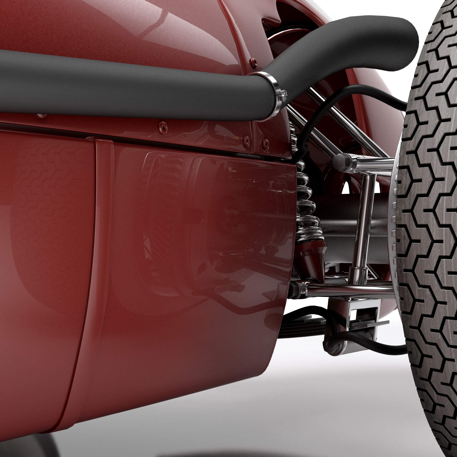 Ferrari Dino F1 1958 - 3D Model by RenderBlade