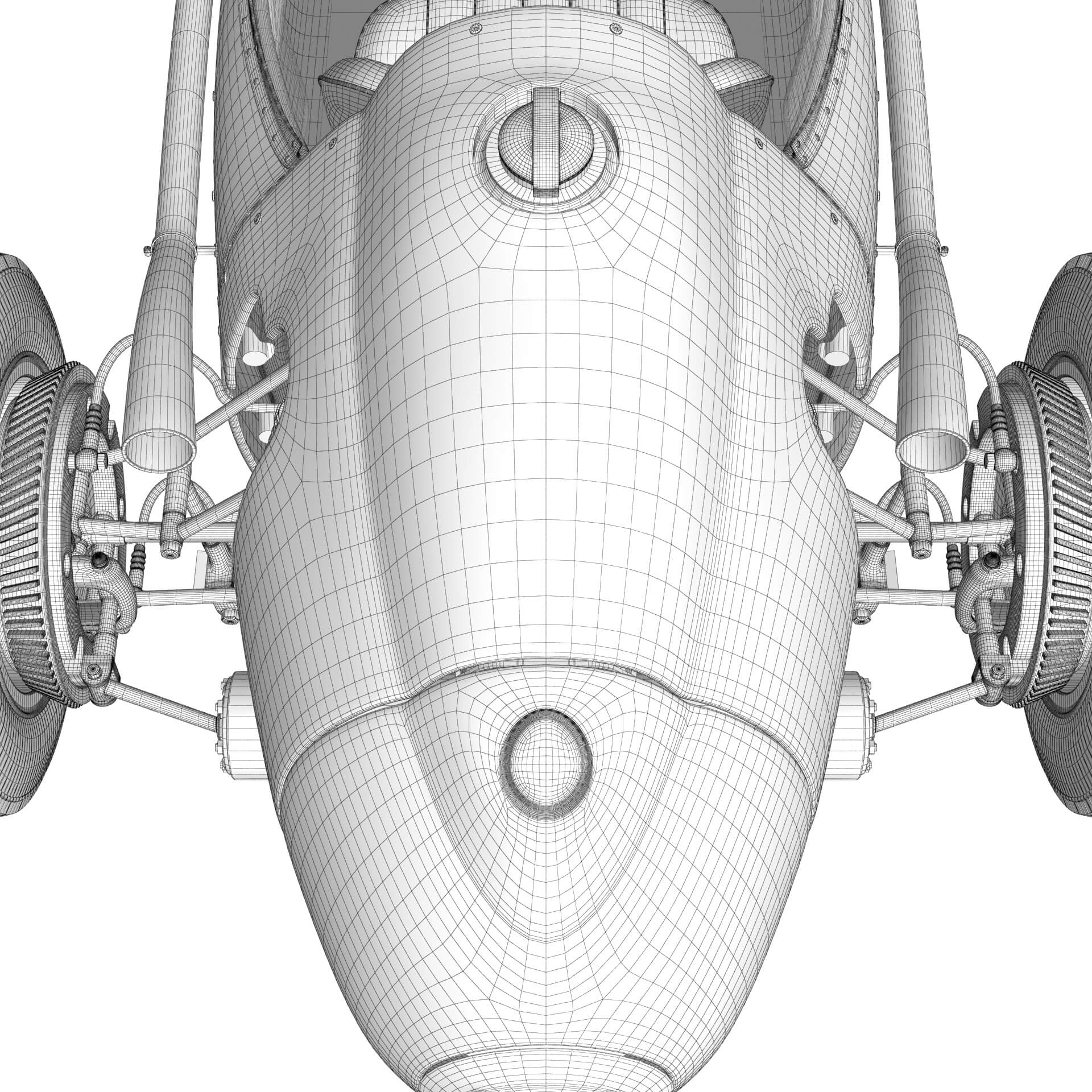 Ferrari Dino F1 1958 - 3D Model by RenderBlade