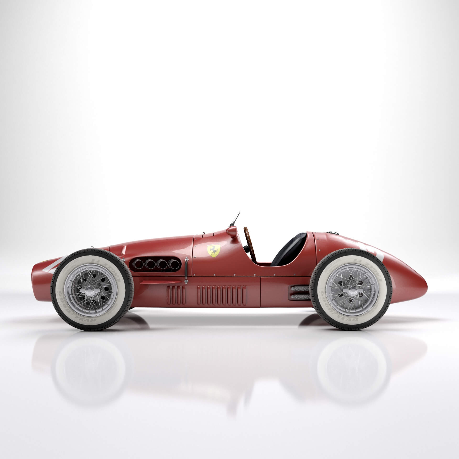 Ferrari F2 500 1952 - 3D Model by RenderBlade