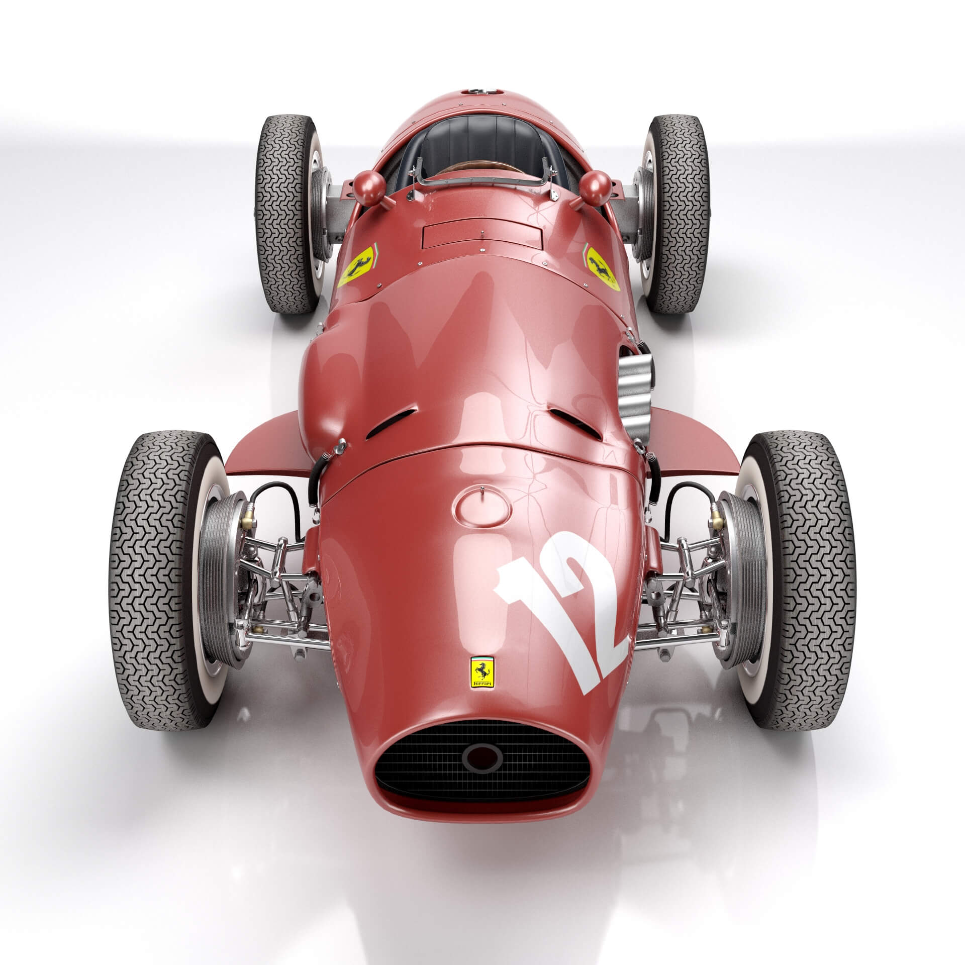 Ferrari F2 500 1952 - 3D Model by RenderBlade