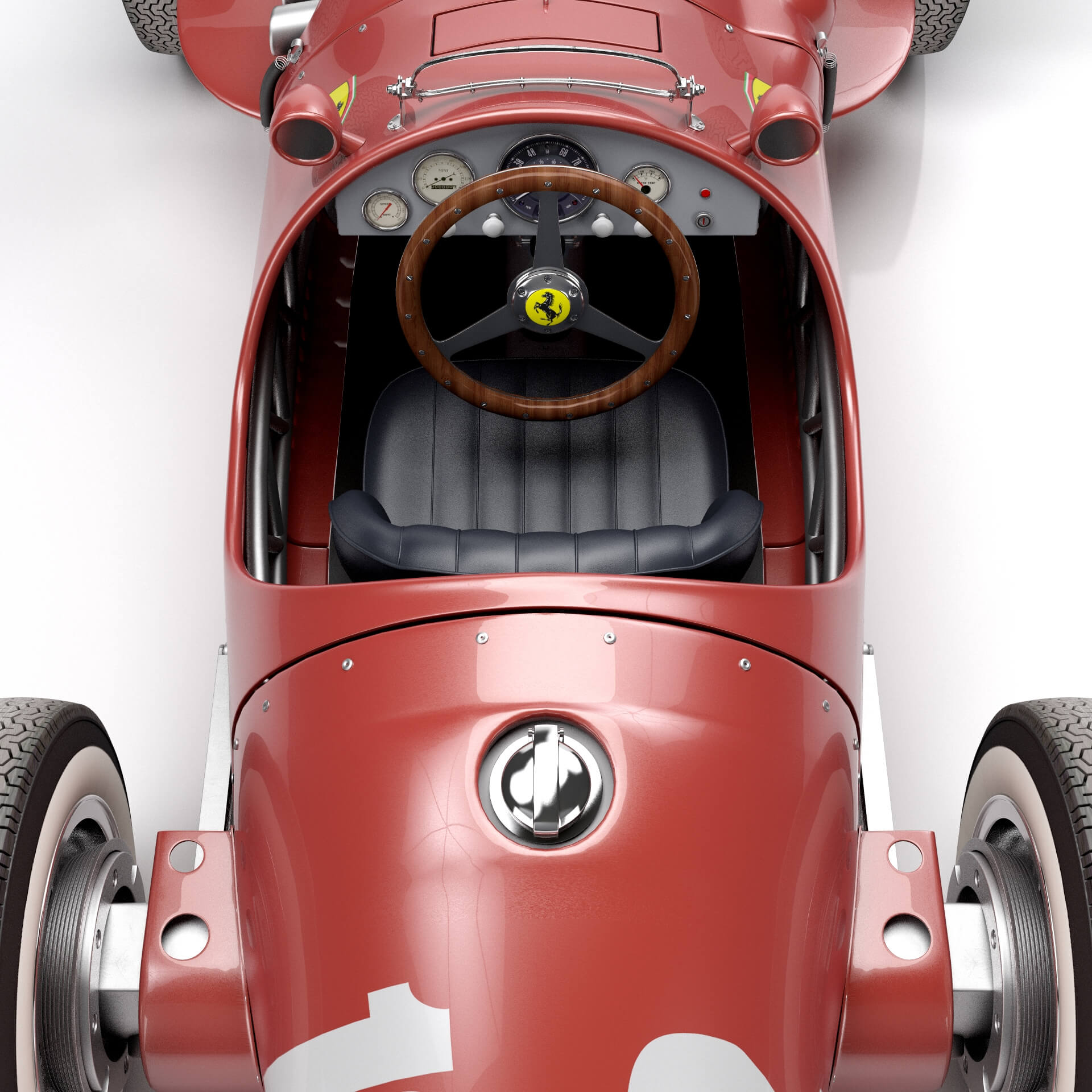 Ferrari F2 500 1952 - 3D Model by RenderBlade