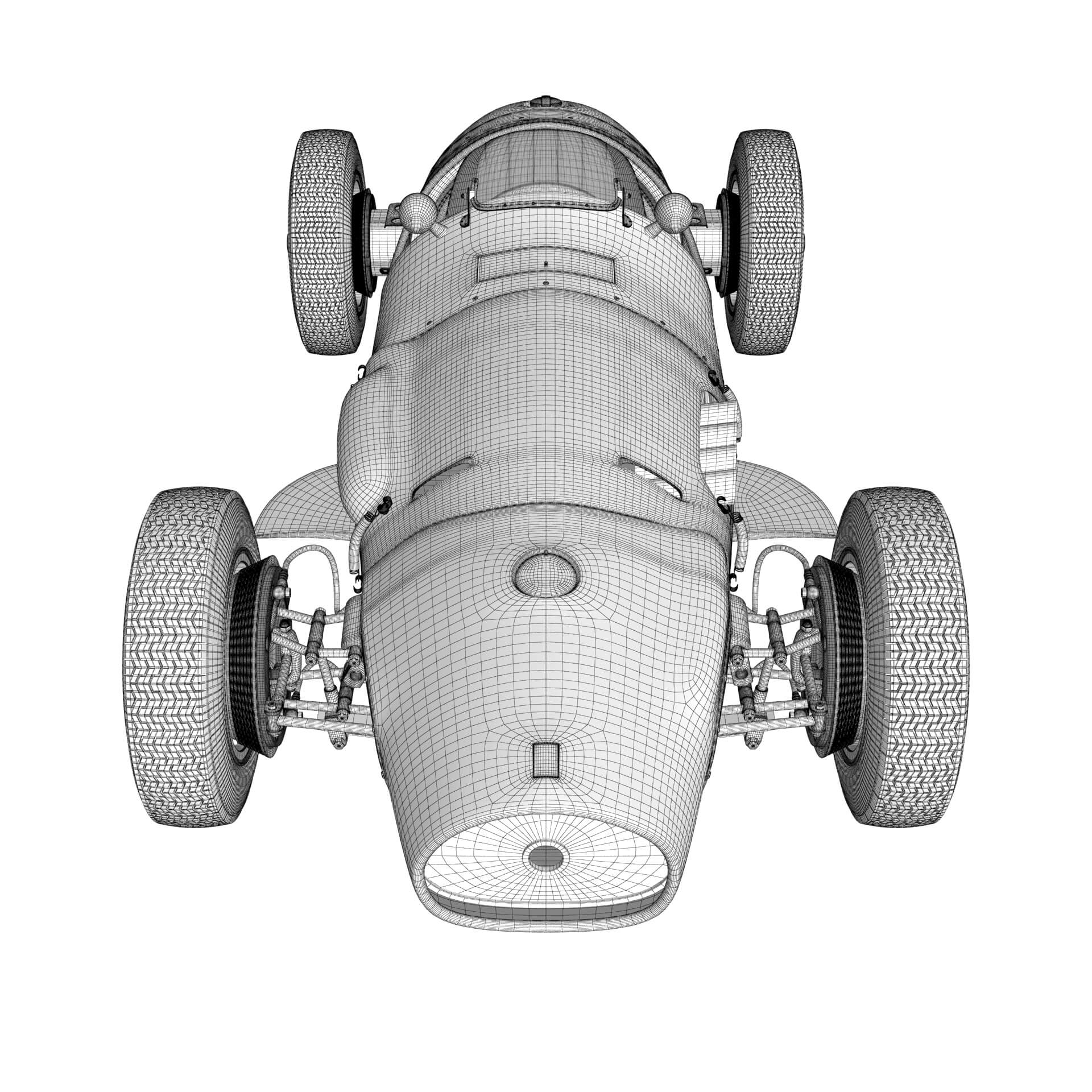 Ferrari F2 500 1952 - 3D Model by RenderBlade