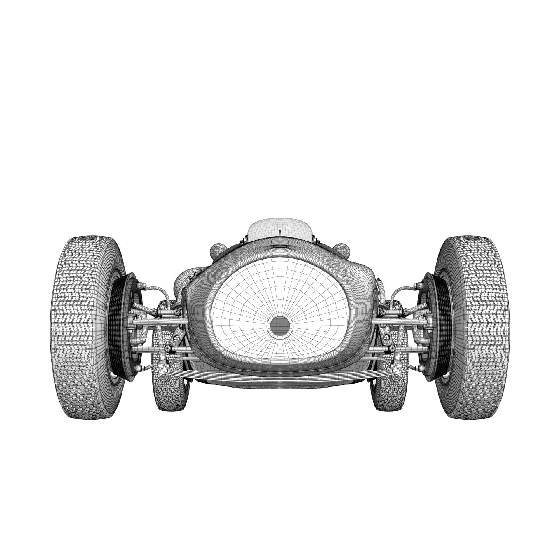 Ferrari F2 500 1952 - 3D Model by RenderBlade