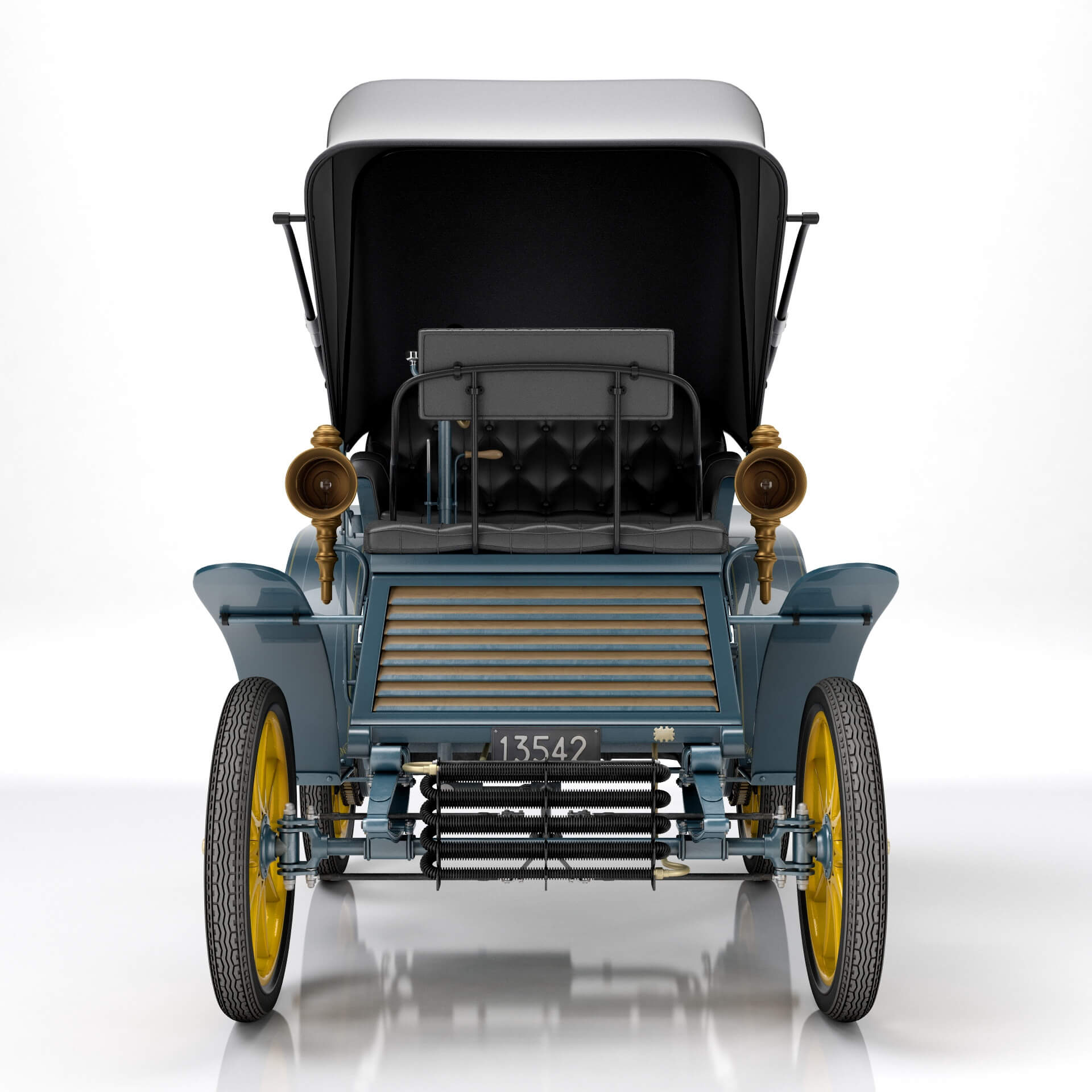Fiat 3-5 Hp 1899 3D Model by RenderBlade