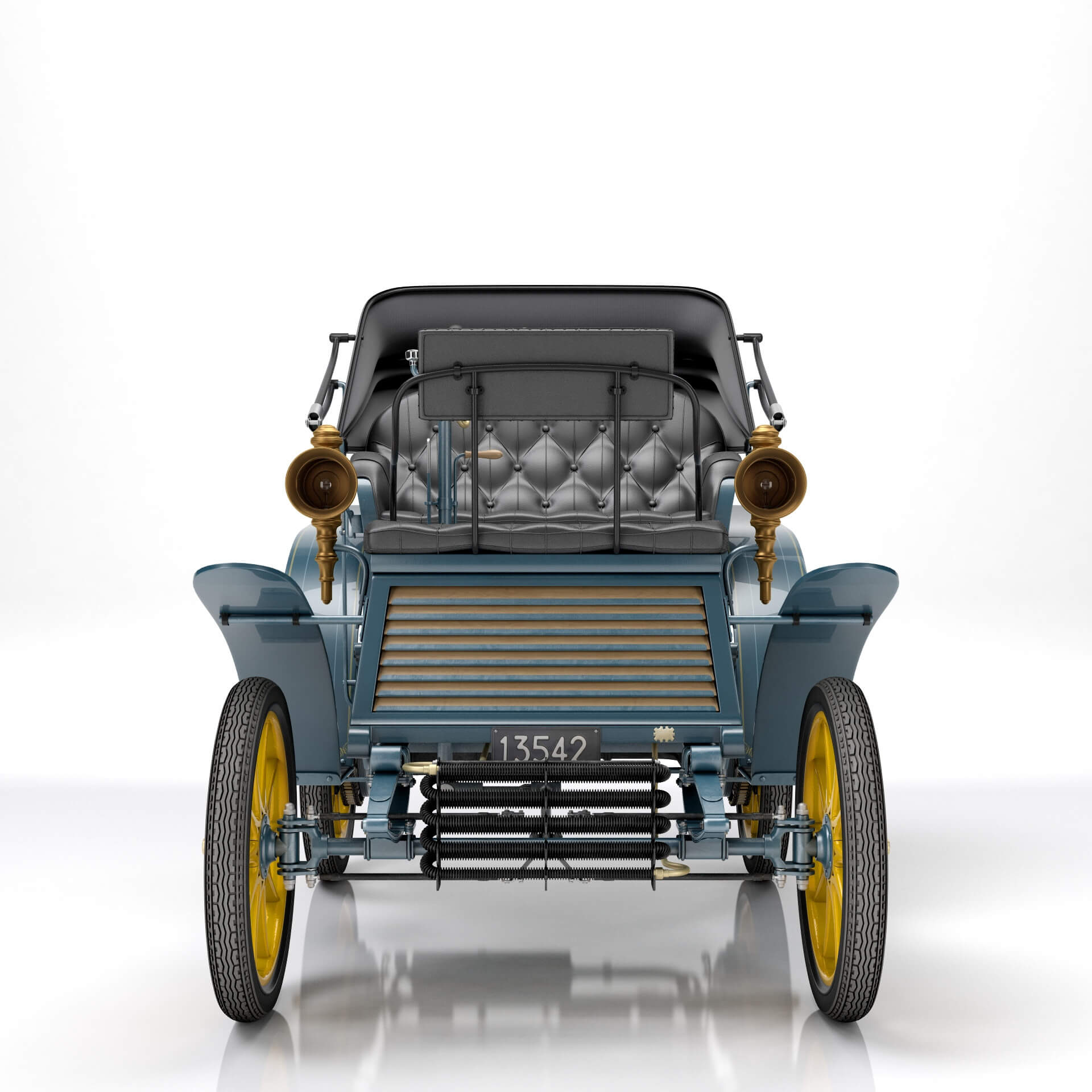 Fiat 3-5 Hp 1899 3D Model by RenderBlade