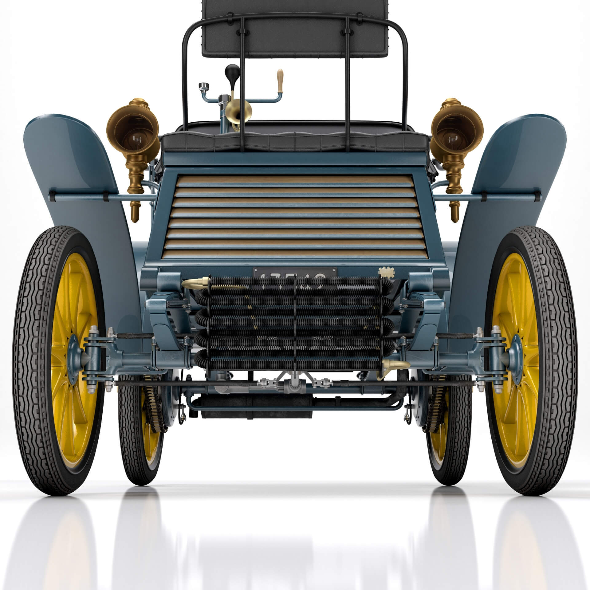 Fiat 3-5 Hp 1899 3D Model by RenderBlade