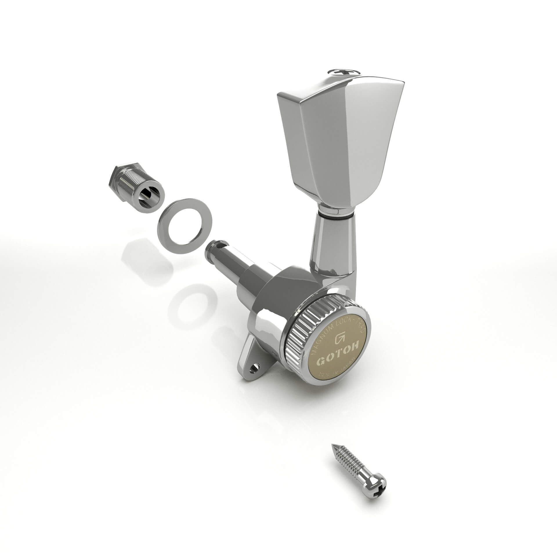 Gotoh Magnum Lock Guitar Tuners - 3D Model by RenderBlade