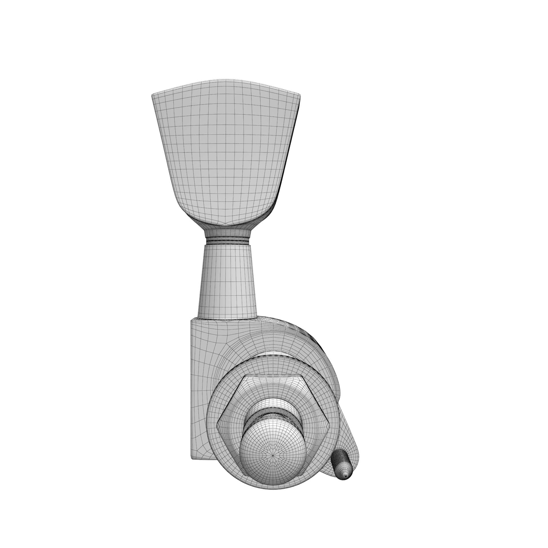 Gotoh Magnum Lock Guitar Tuners - 3D Model by RenderBlade