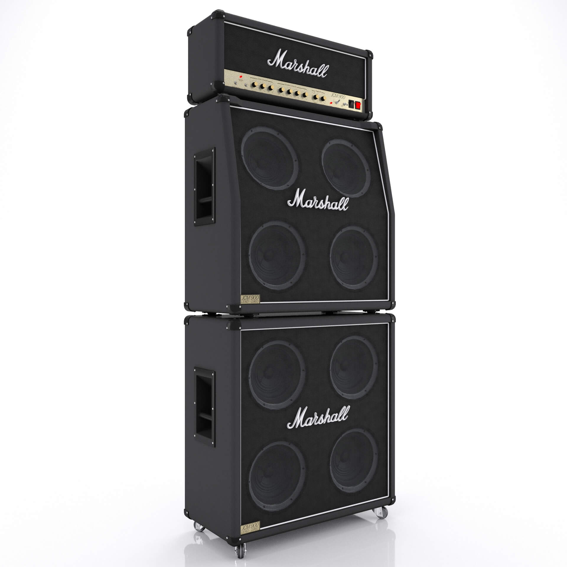 Guitar Amplifier Marshall Jcm 900 - 3D Model by RenderBlade